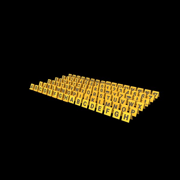 modelo 3d Señales y marcas de la escena del crimen Modelo 3D ...