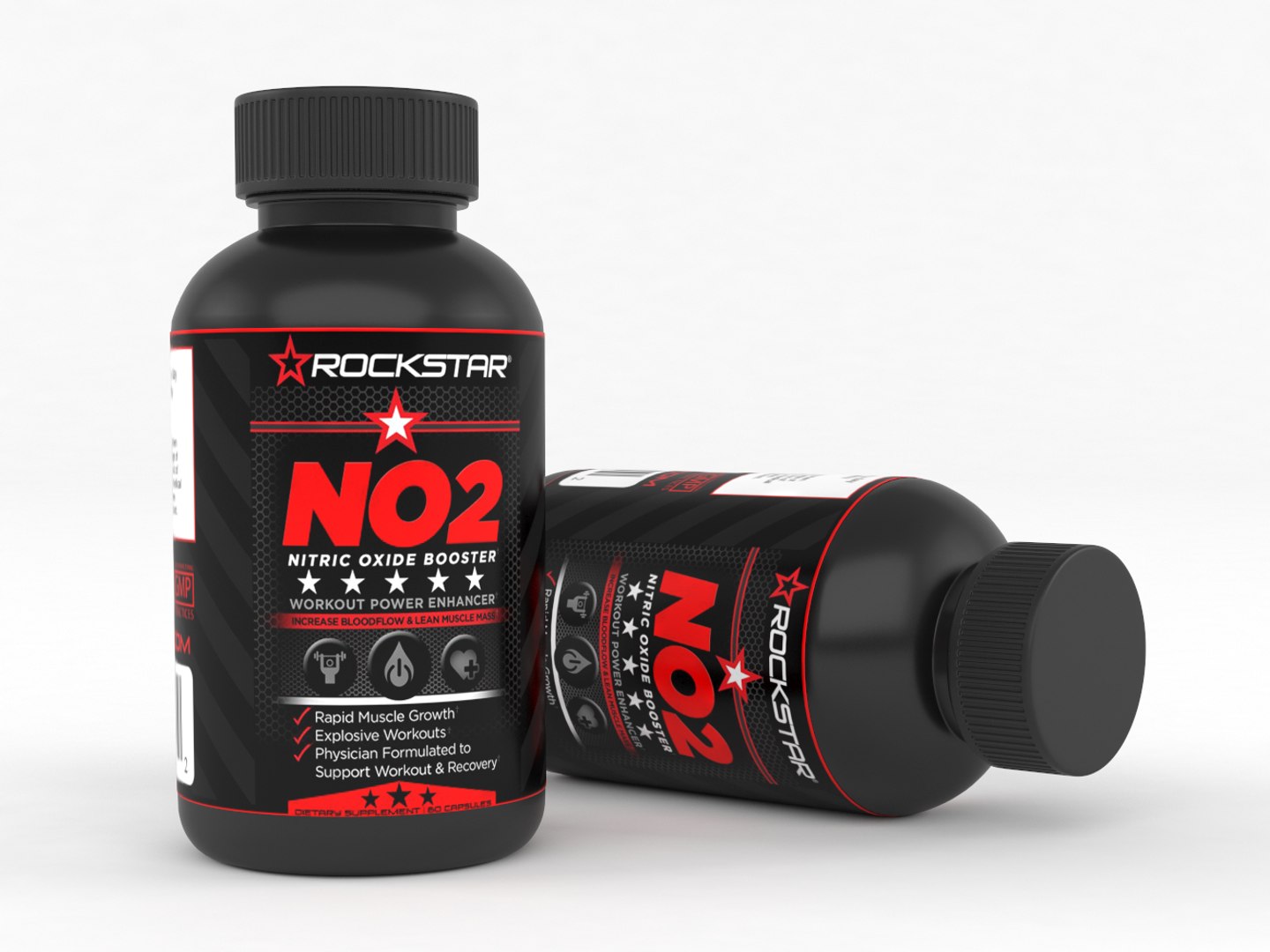 3D rockstar n02 nitric oxide model - TurboSquid 1531659