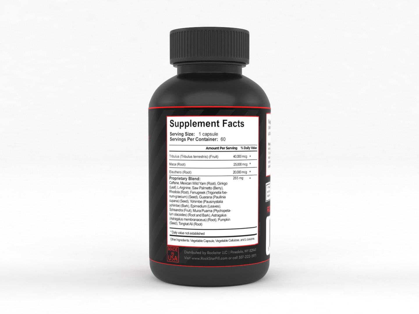 3D rockstar n02 nitric oxide model - TurboSquid 1531659