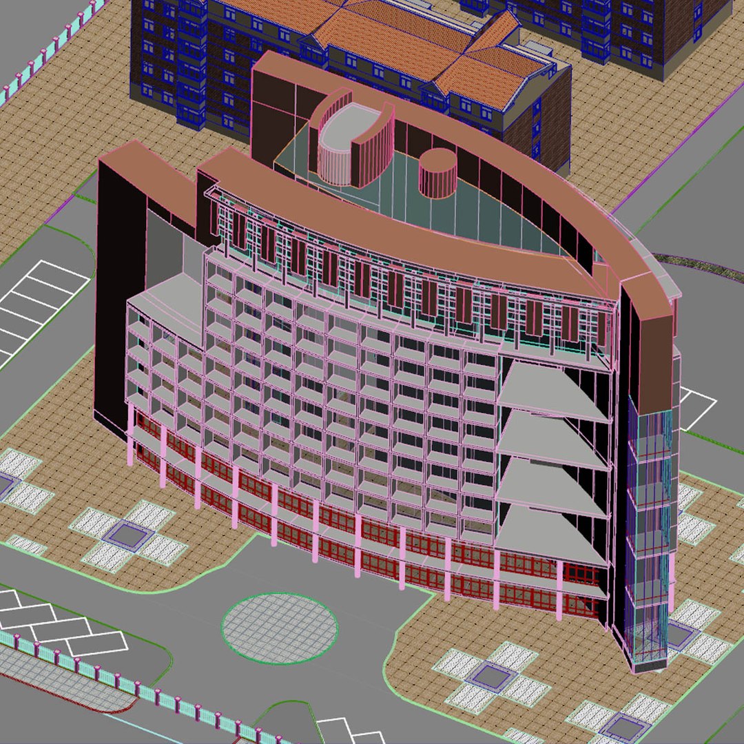 School 3d Model