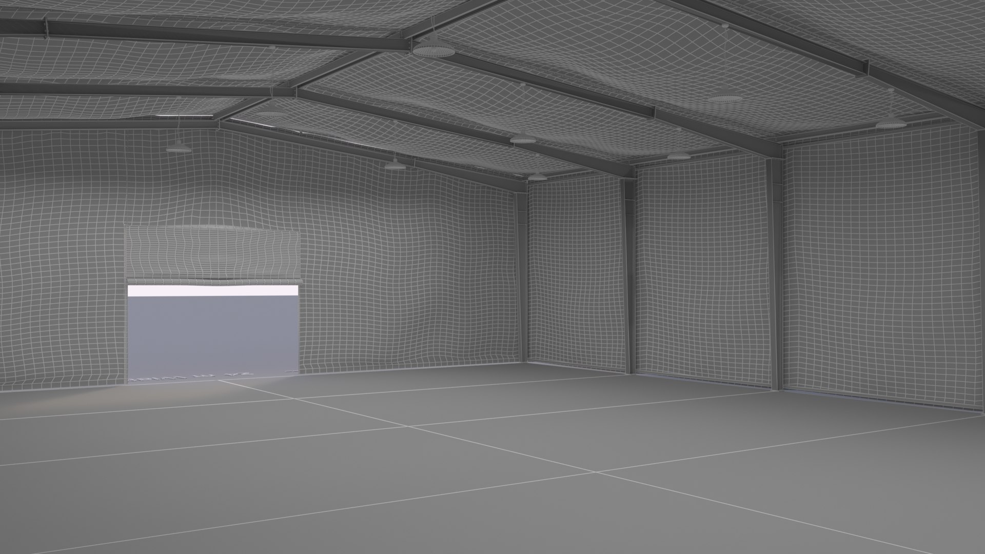 3D Storage Tent - 24m X Adjustable Length - Model - TurboSquid 1875788