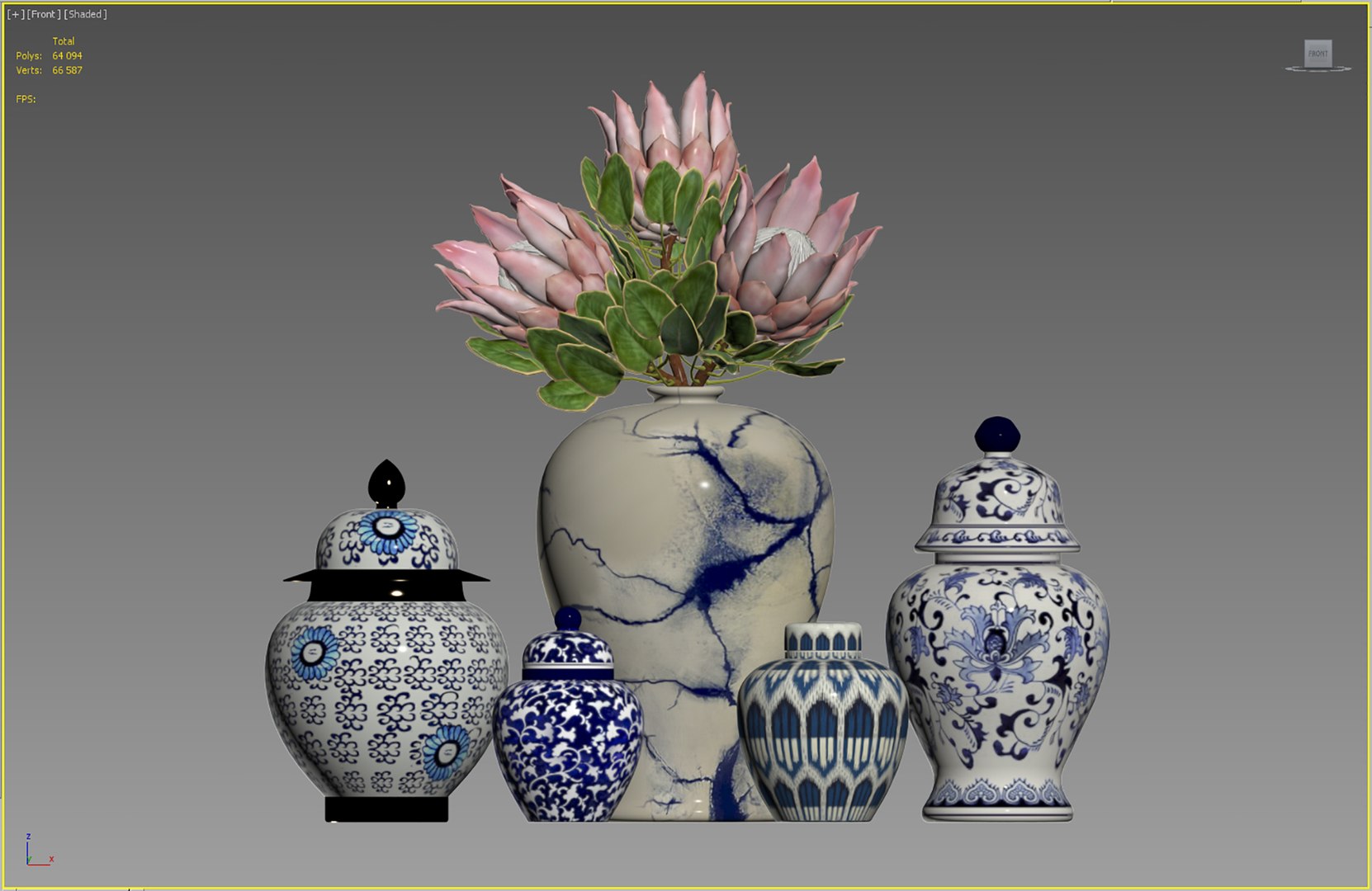 3D Vases Set 04 - TurboSquid 2187285
