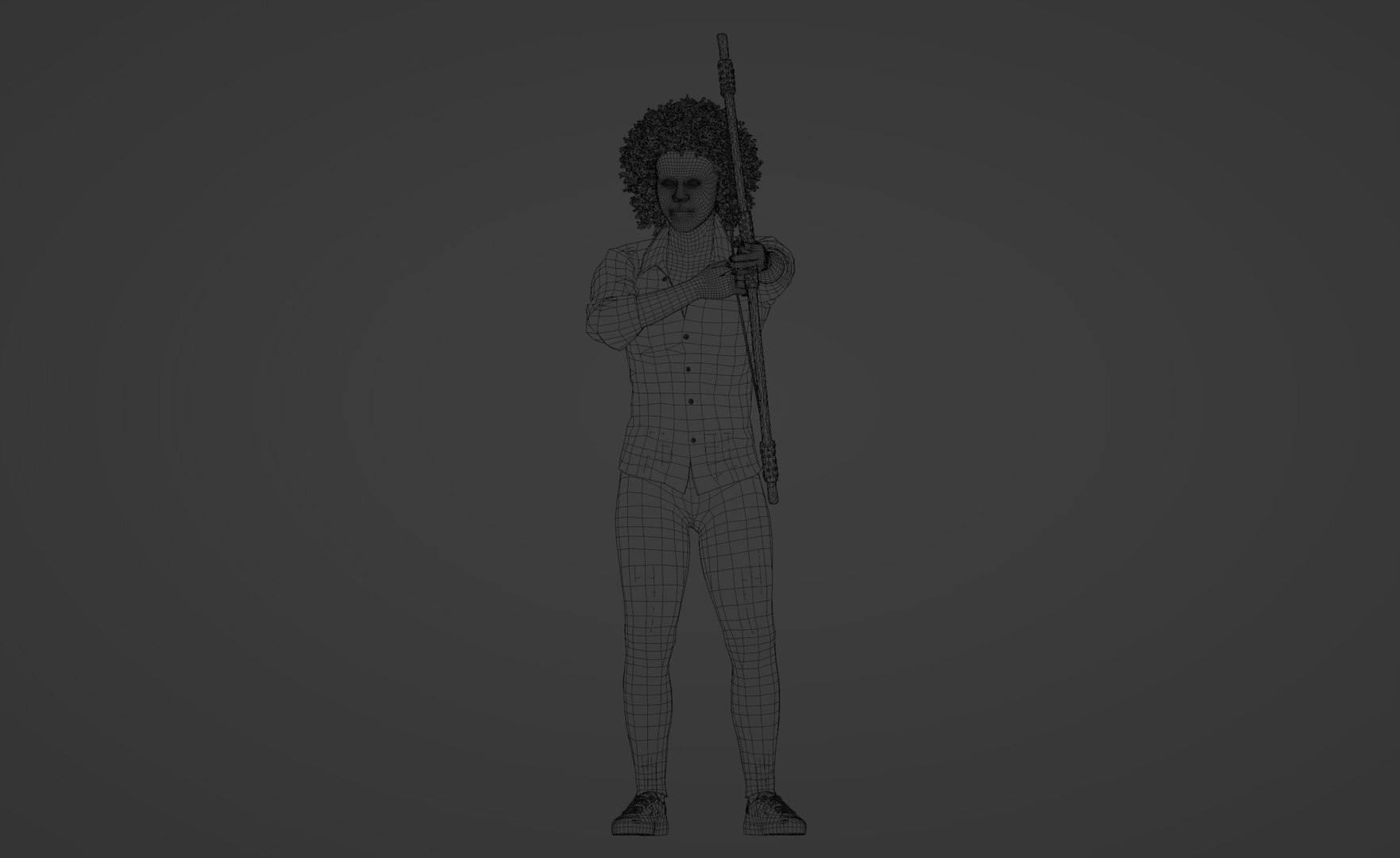 African Archer Model - TurboSquid 2187210