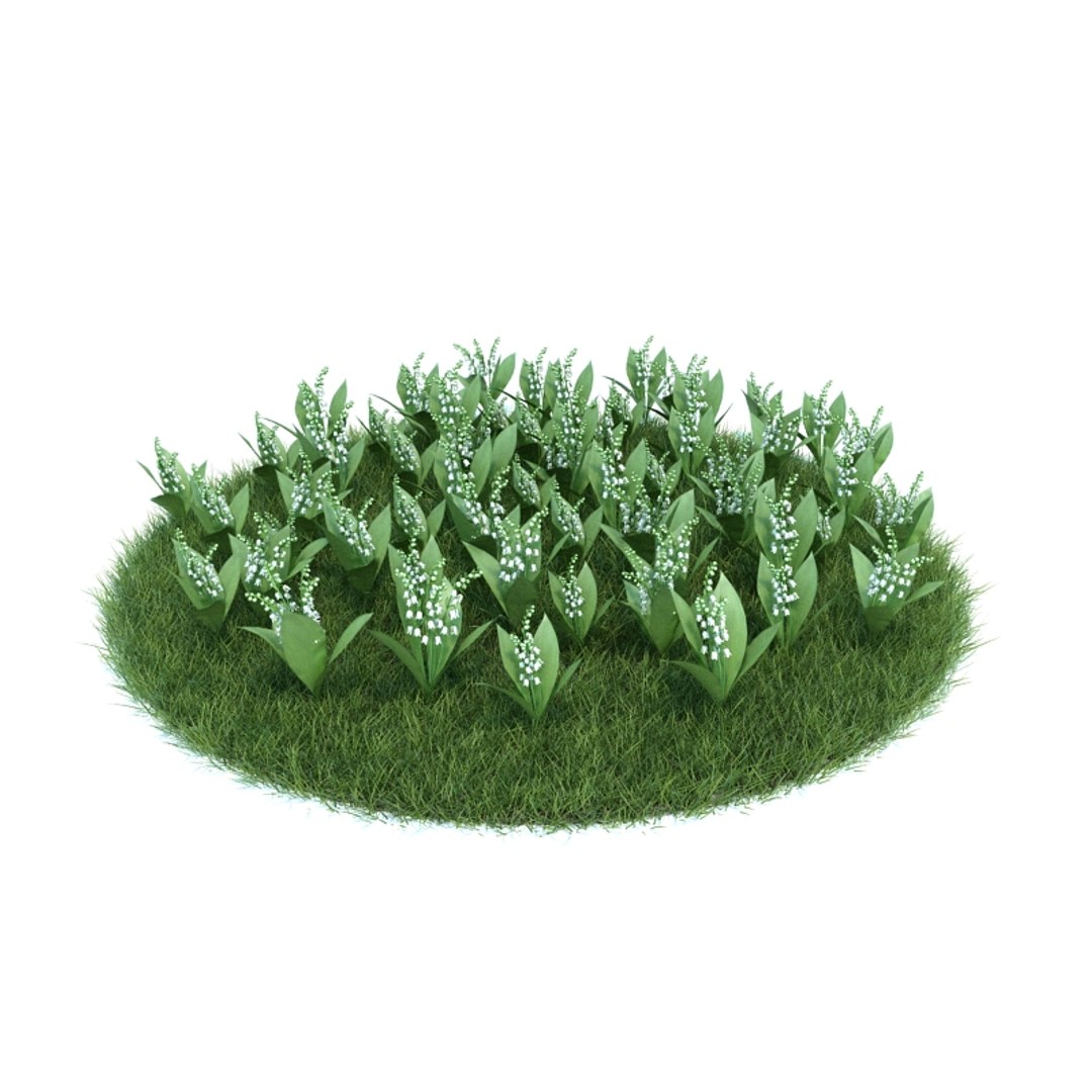 3d model archmodels vol 86 flowers