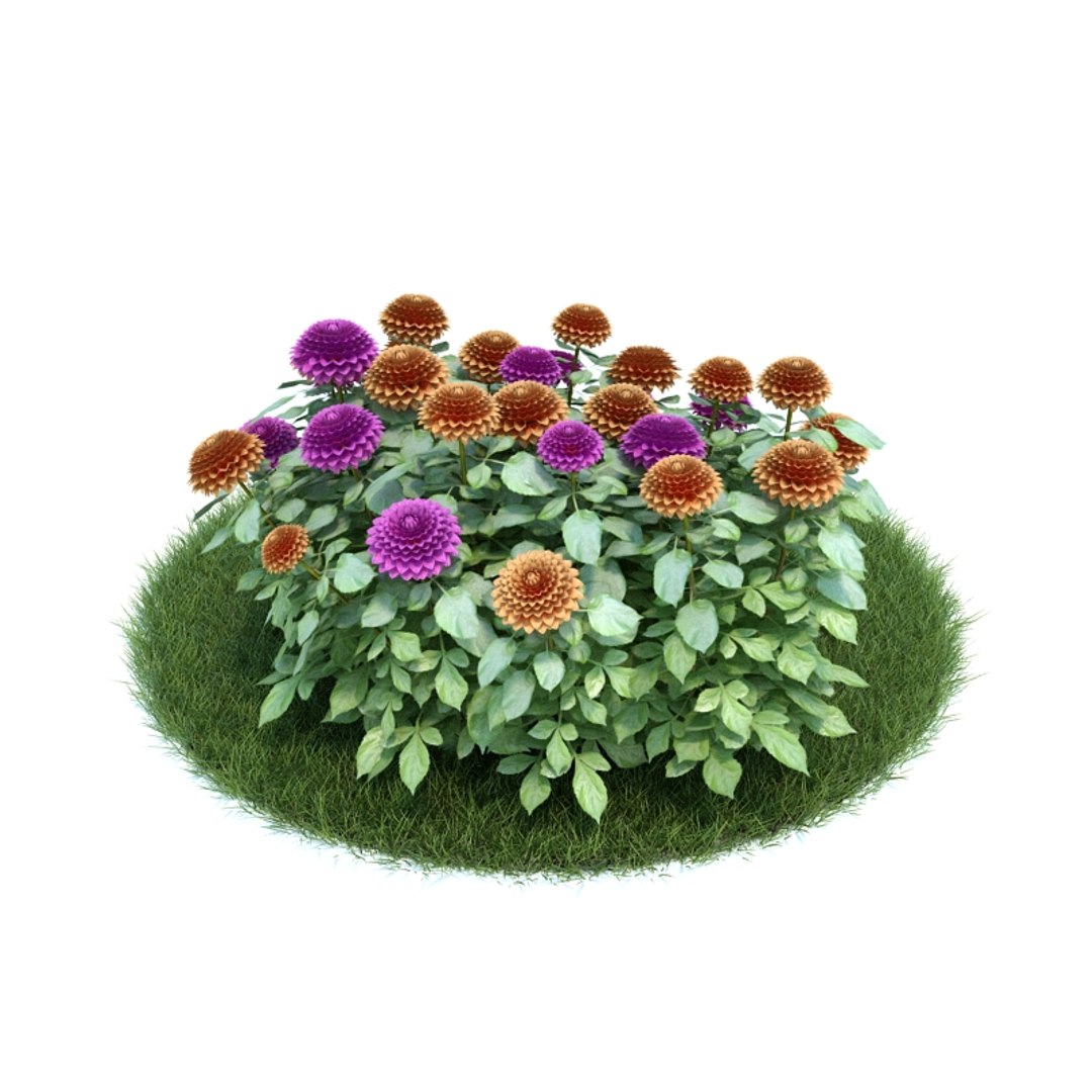 3d model archmodels vol 86 flowers