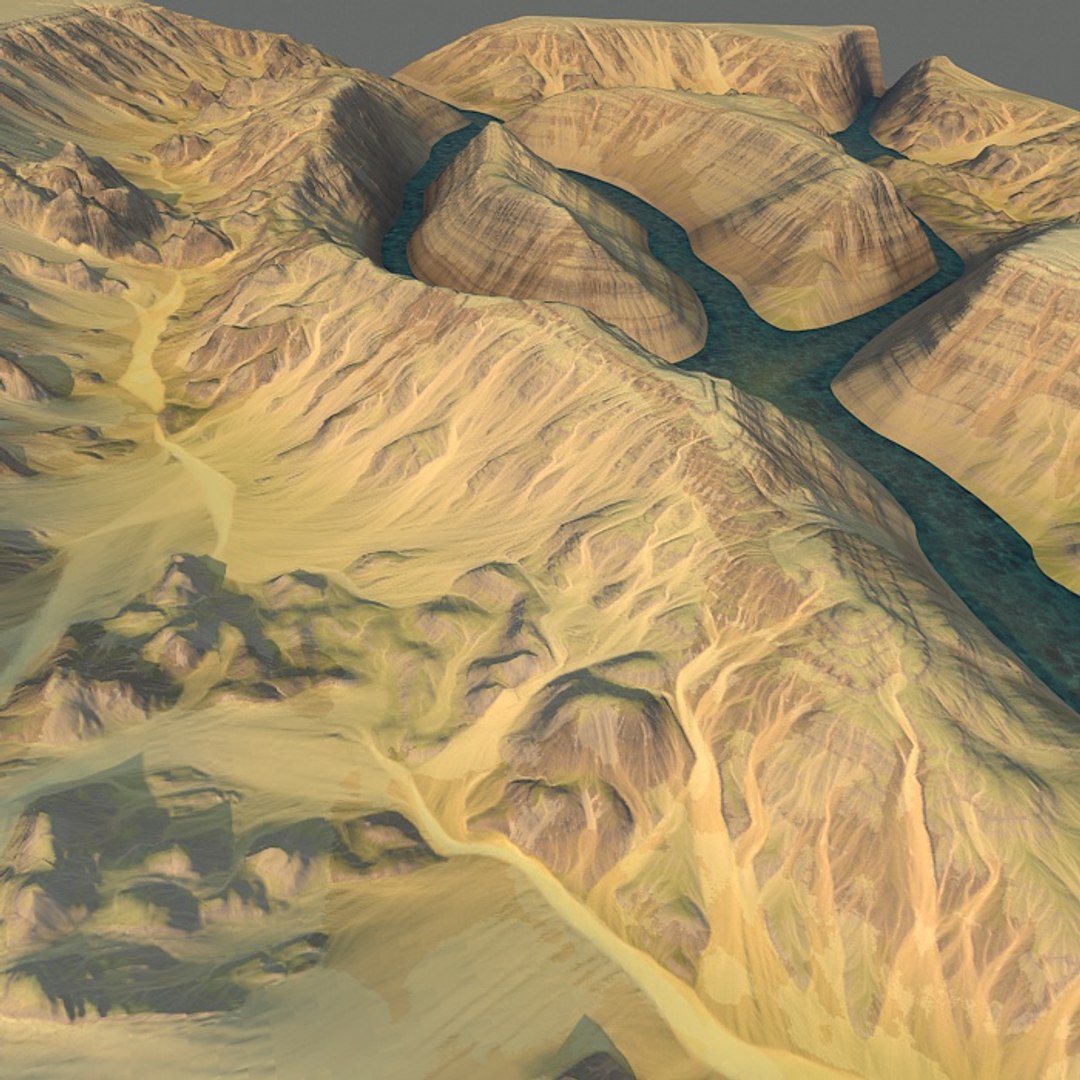 3d Mountain Maps Terrain