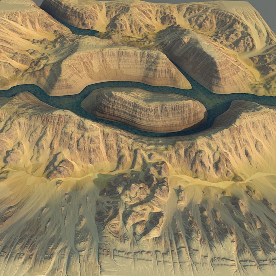 3d Mountain Maps Terrain