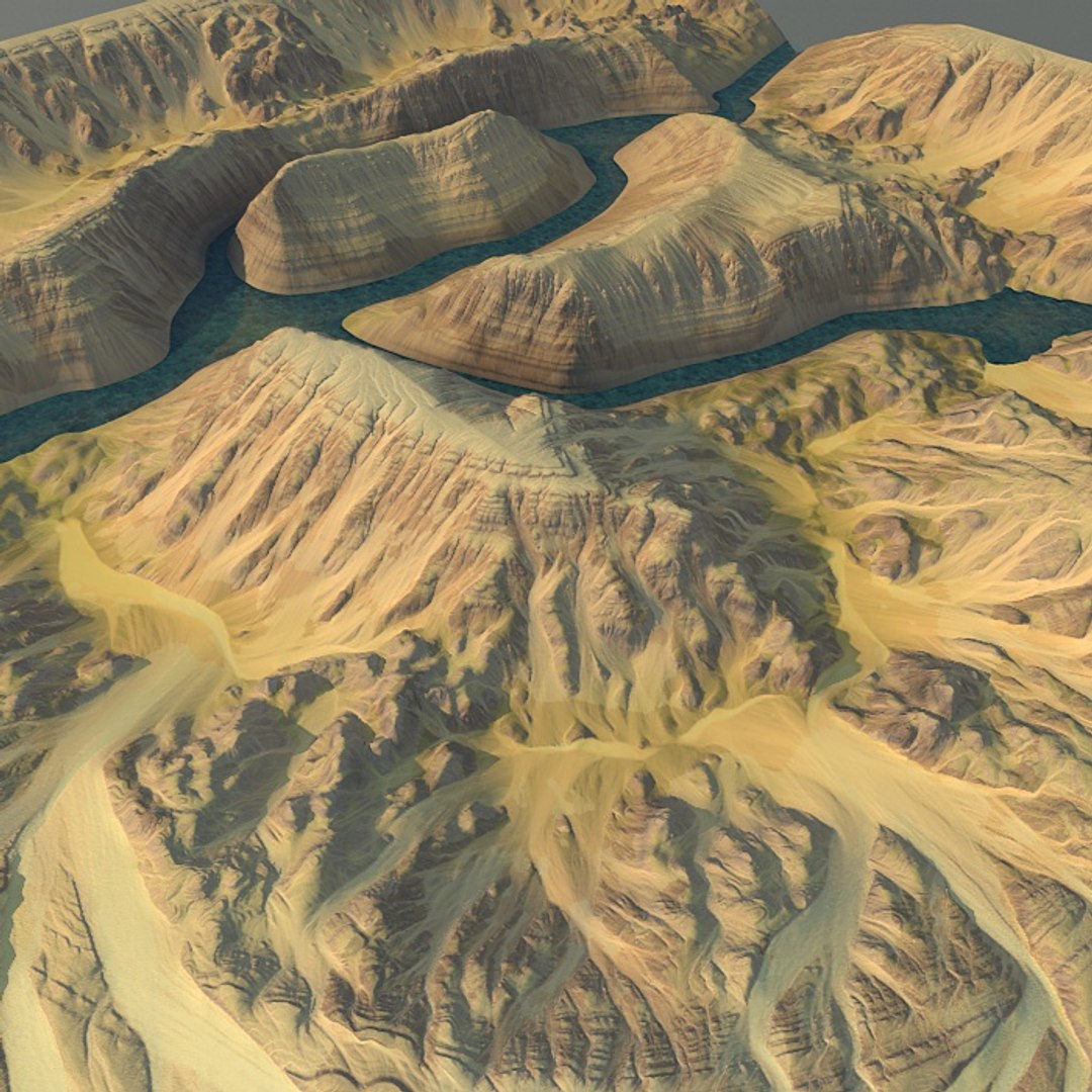 3d Mountain Maps Terrain