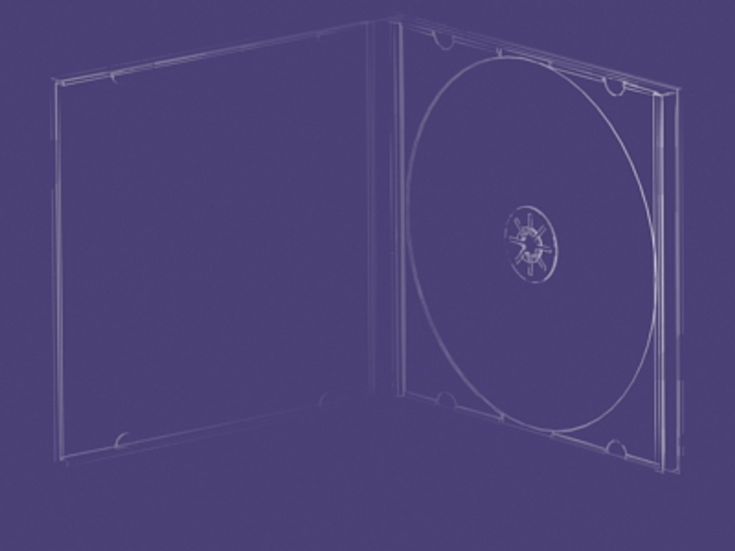 Cd Jewel Case 3d Model