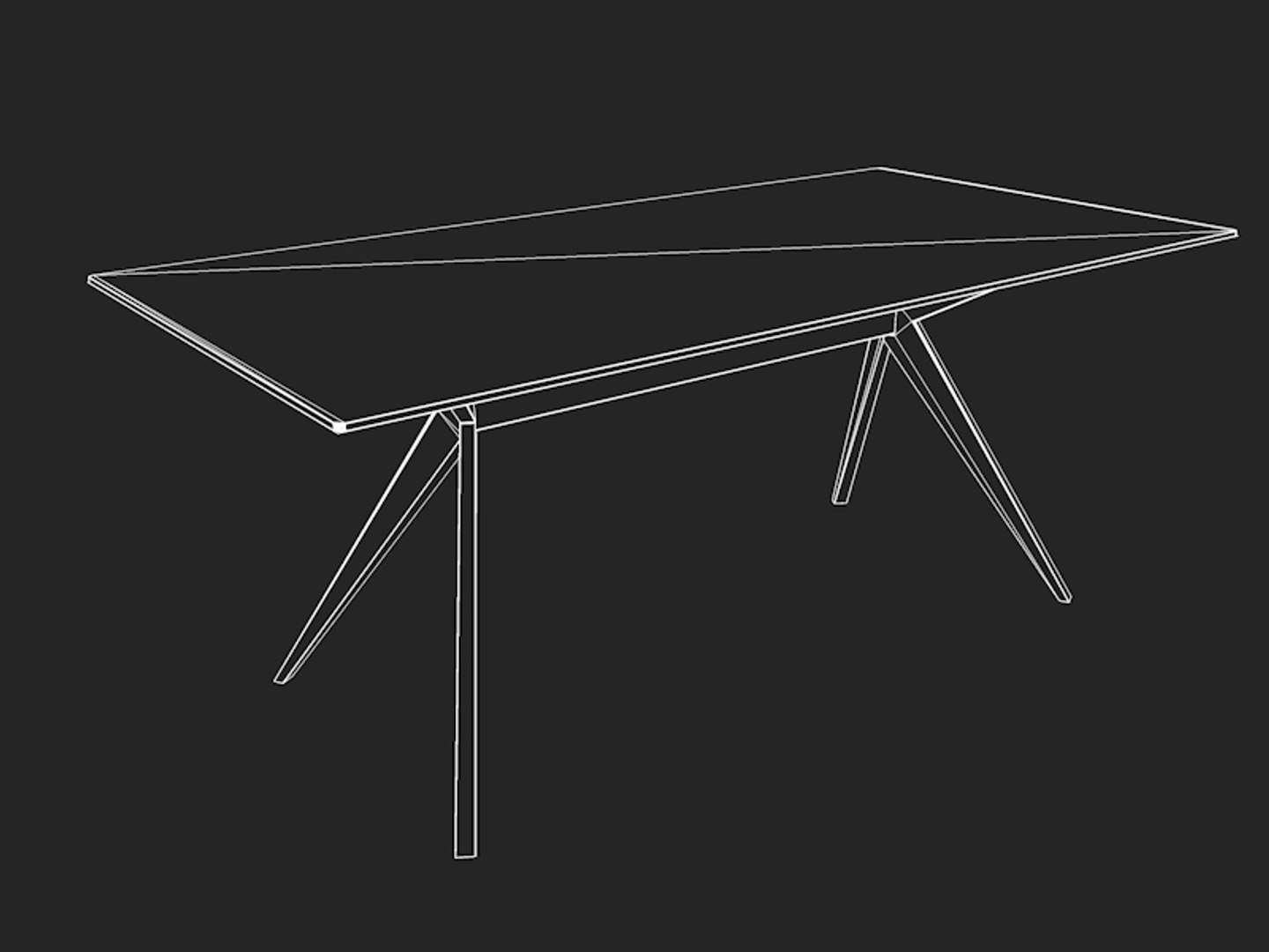 Calligaris Seven 90180 Cm 3d Model