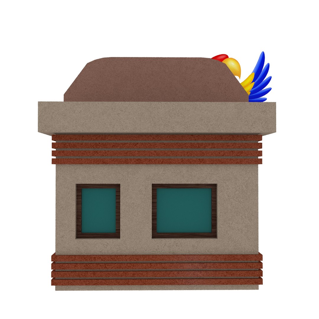 Cartoon Pet Shop Model - TurboSquid 1527713