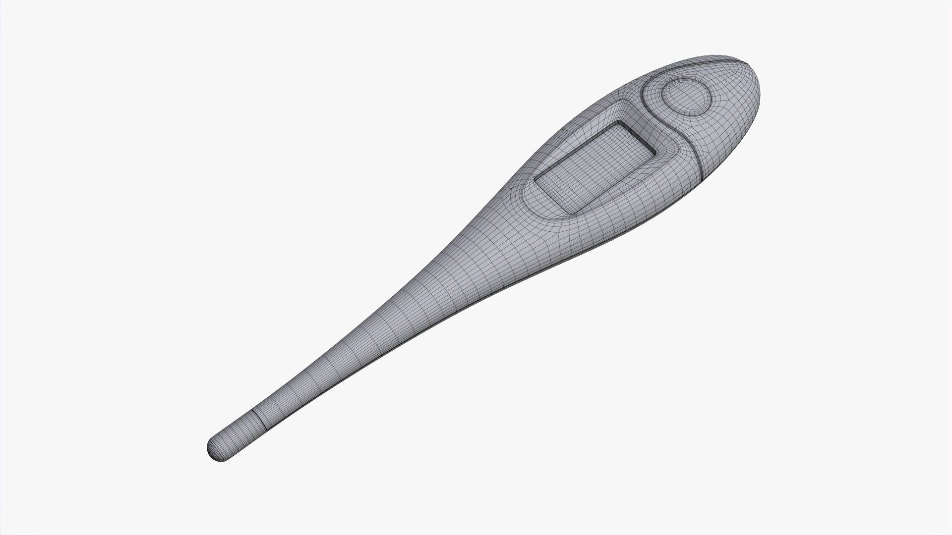 Digital Thermometer 02 3D Model - TurboSquid 1877050