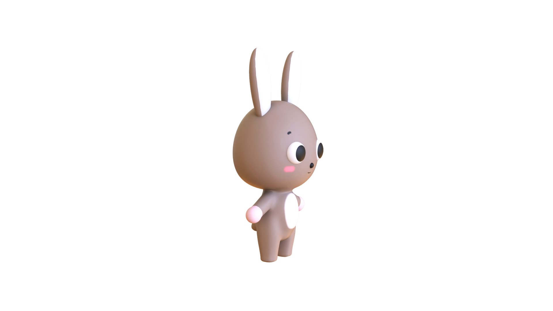 Cute Bunny Rabbit - Rigged And Animated 3D - TurboSquid 2381405