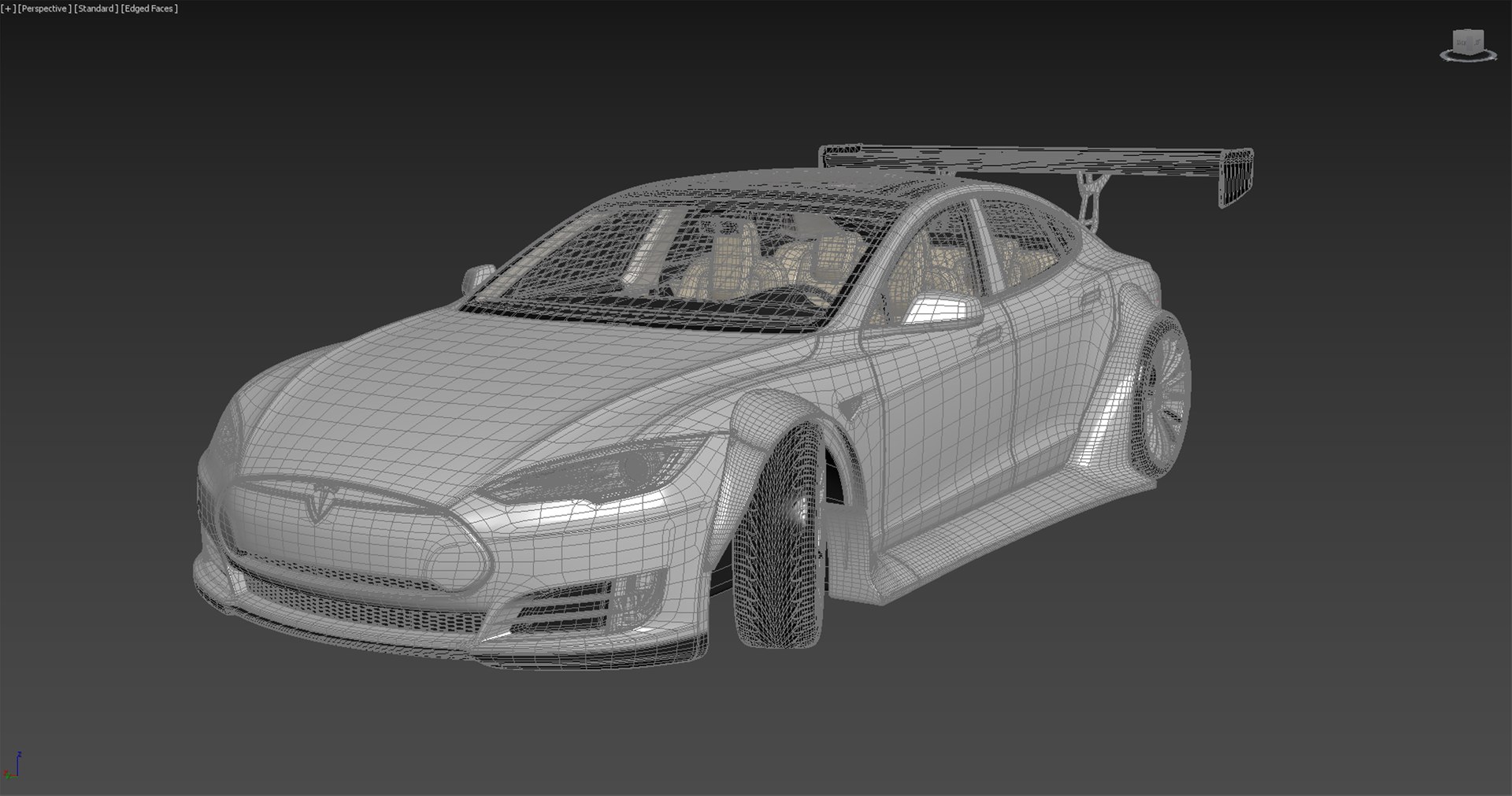 Tesla Model S Tuning 4 COLORS Model - TurboSquid 2175696