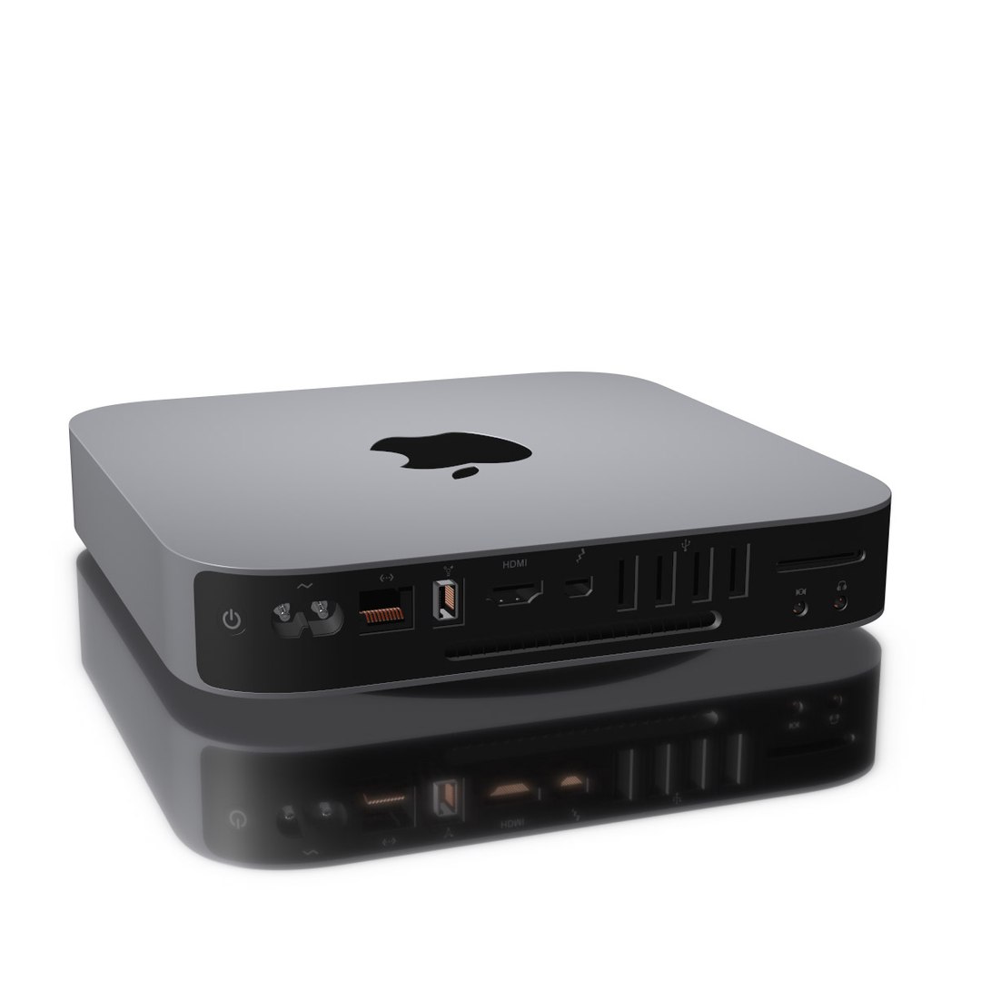 Apple Mac Mini Element 3D Model - TurboSquid 1156018