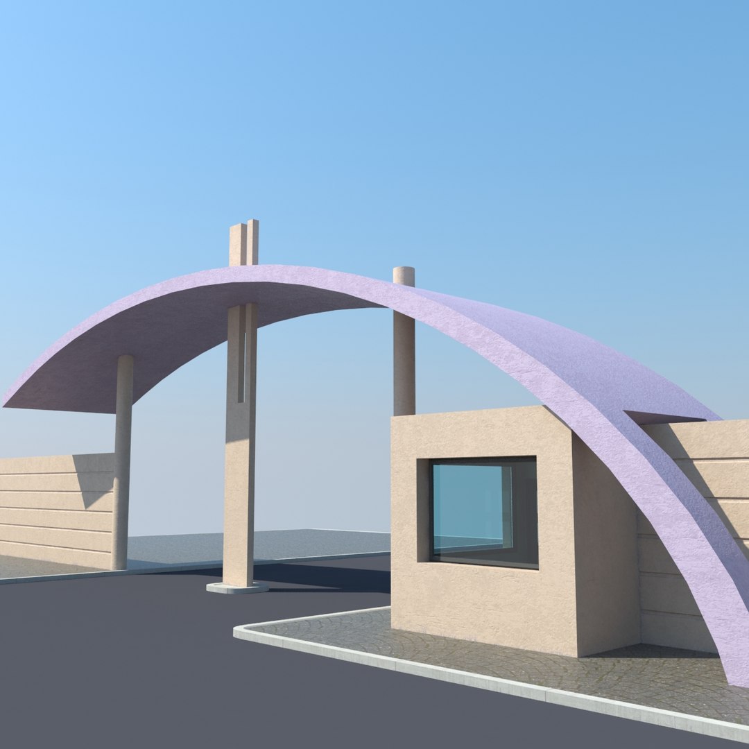 Free Max Model Gate Entrance