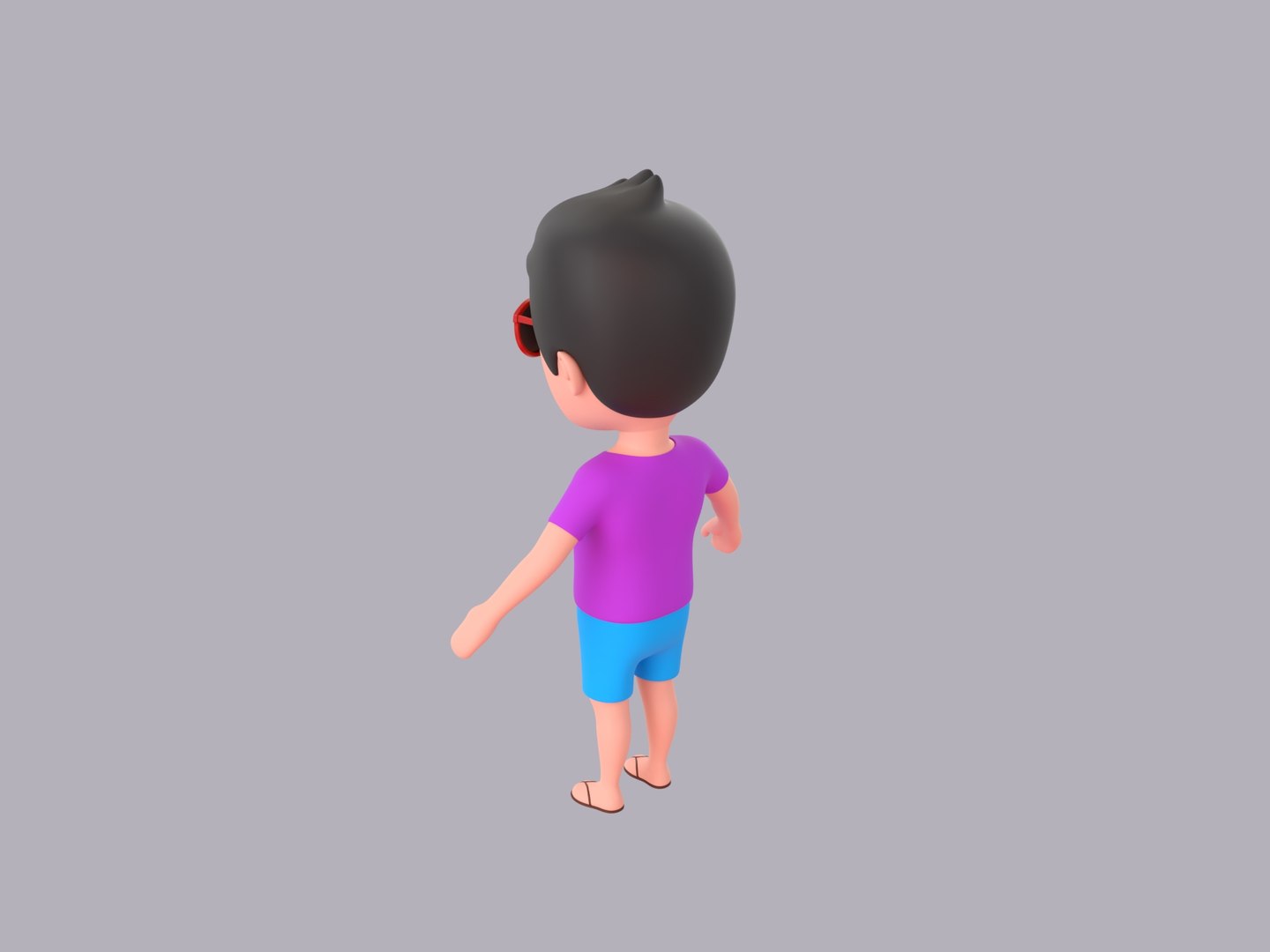 3D Cartoon Male Character Rigged 118 - TurboSquid 2384442