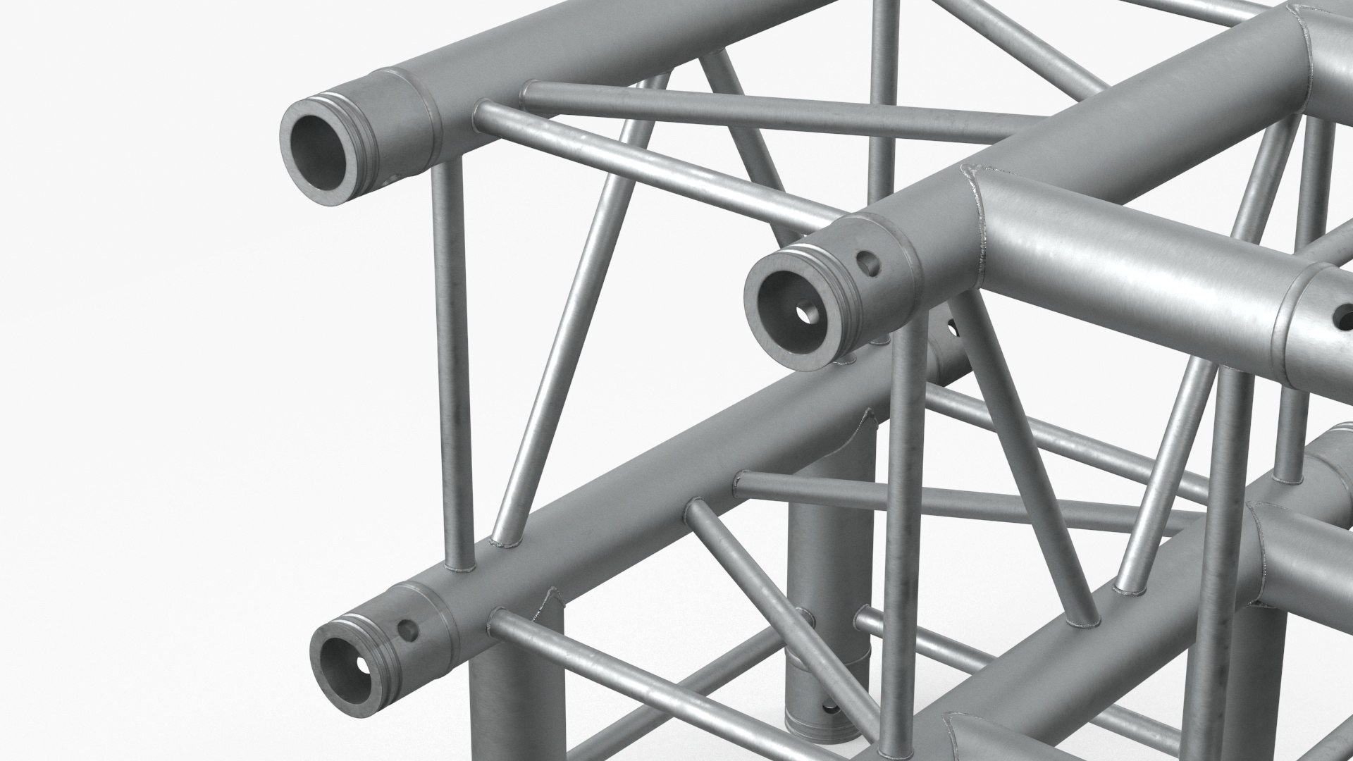 Construction Square Truss Modular Model - TurboSquid 2259003