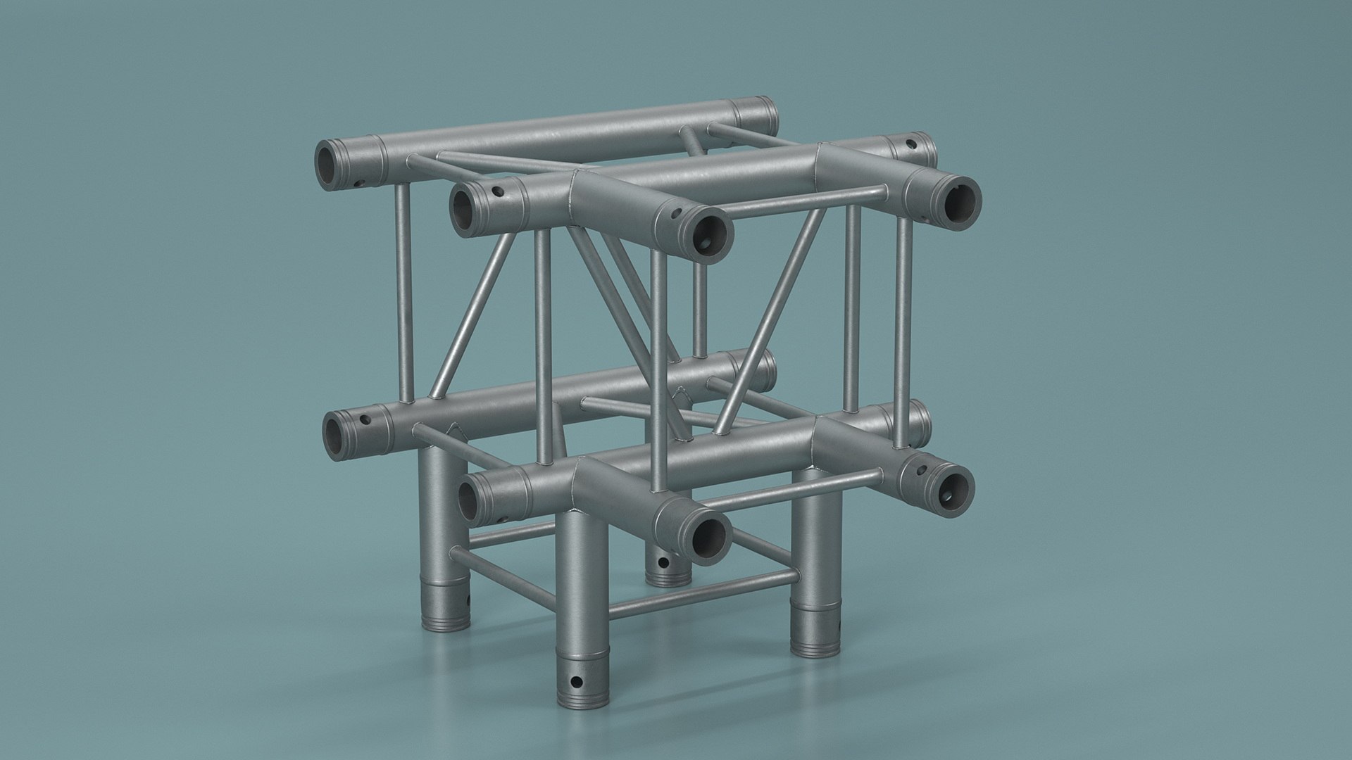 Construction Square Truss Modular Model - TurboSquid 2259003