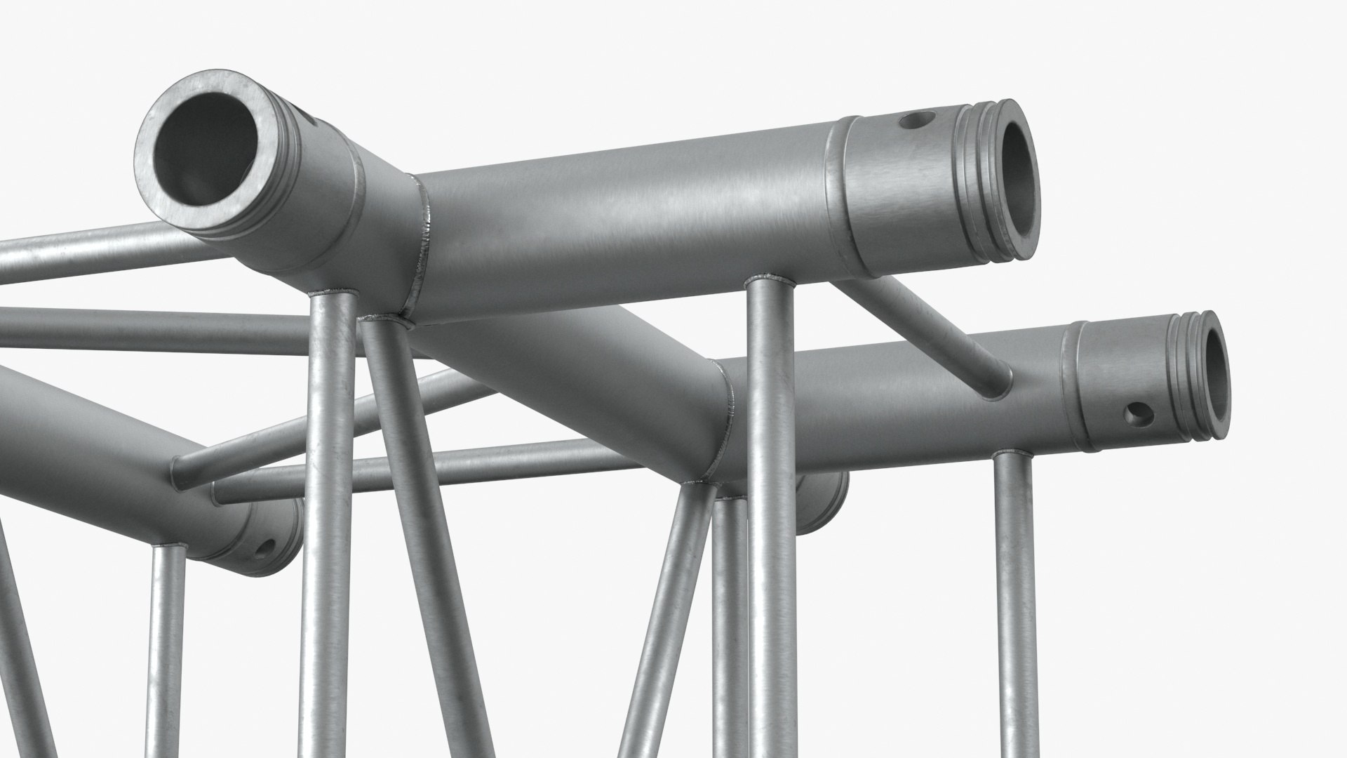 Construction Square Truss Modular Model - TurboSquid 2259003