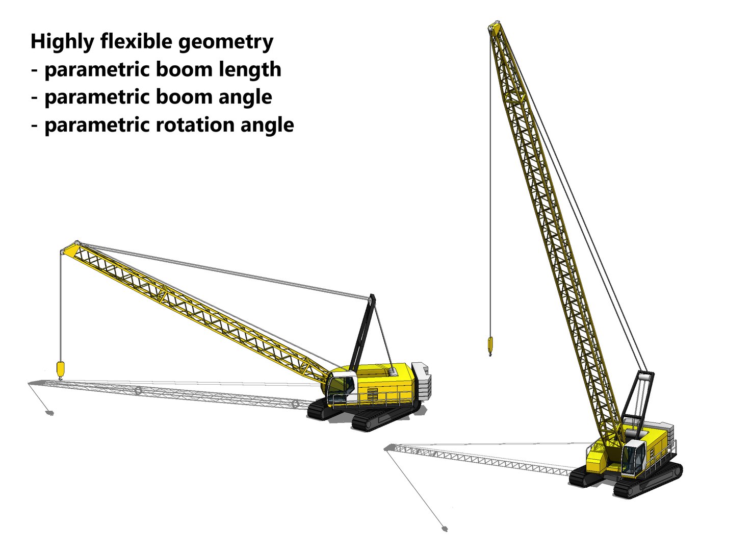 Crawler Crane Diagram