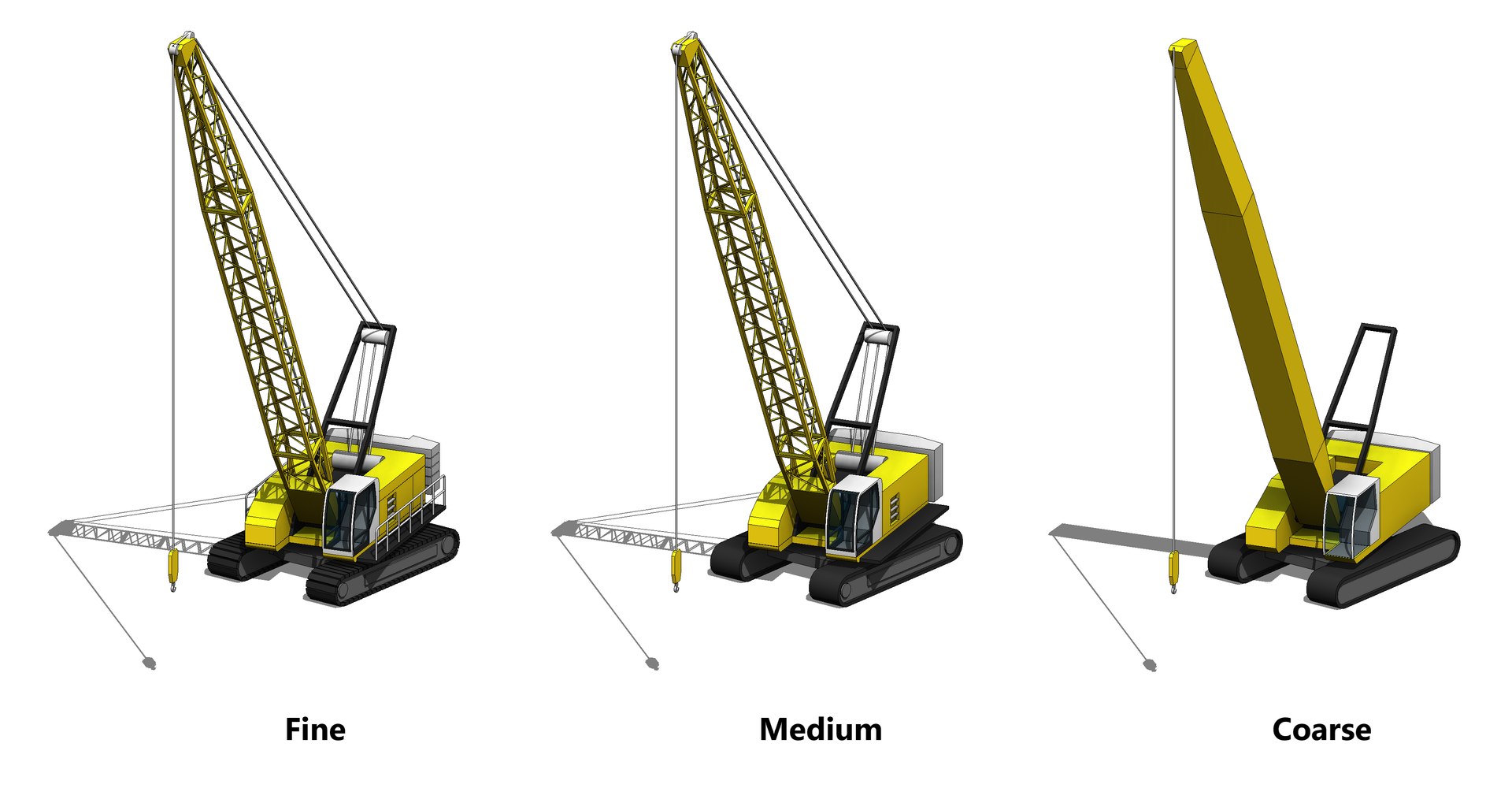 Parametric Crawler Crane - Revit Family 3D - TurboSquid 1820127