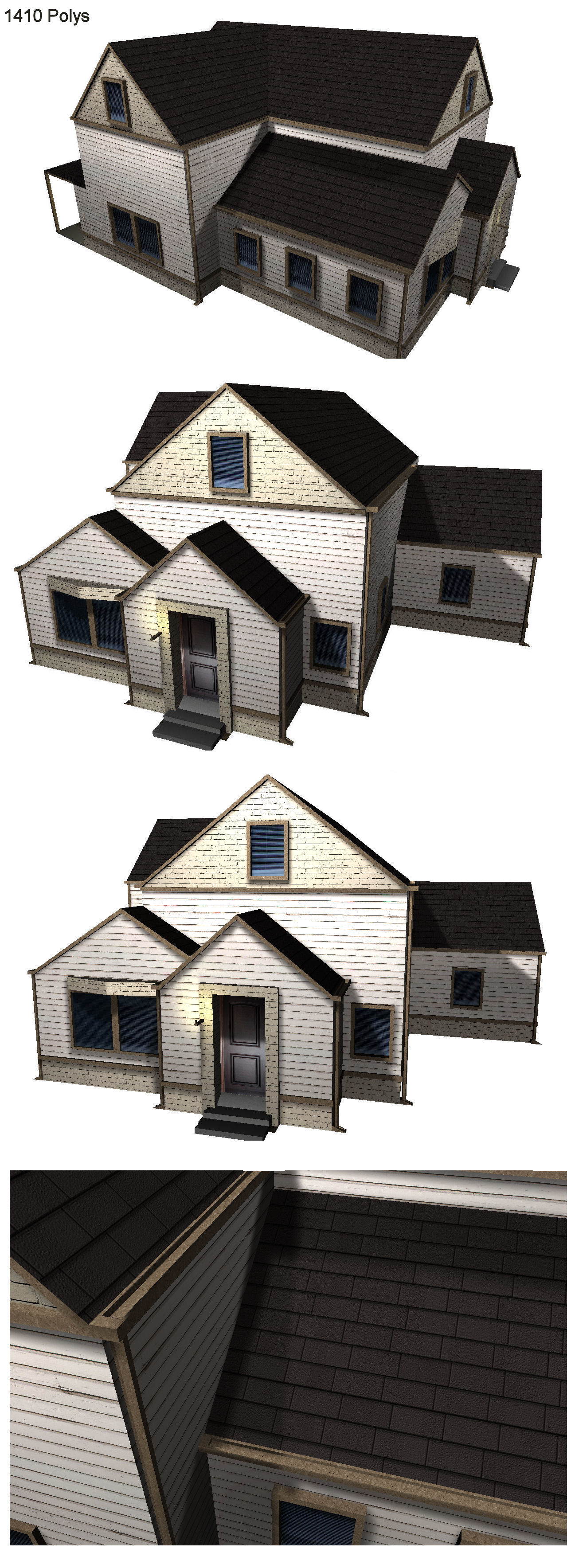 build suburb housing pack 3d 3ds