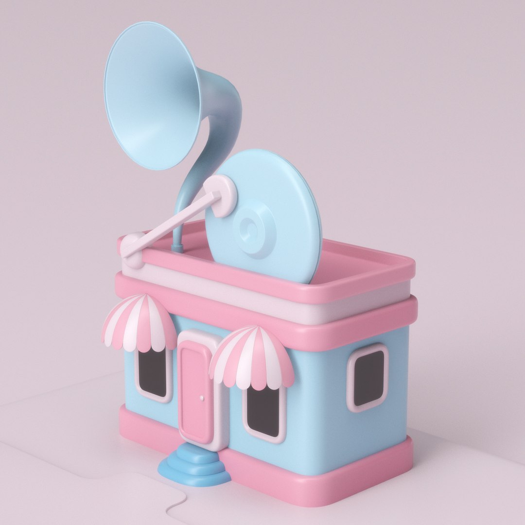 Music Store 03 3D - TurboSquid 1767392