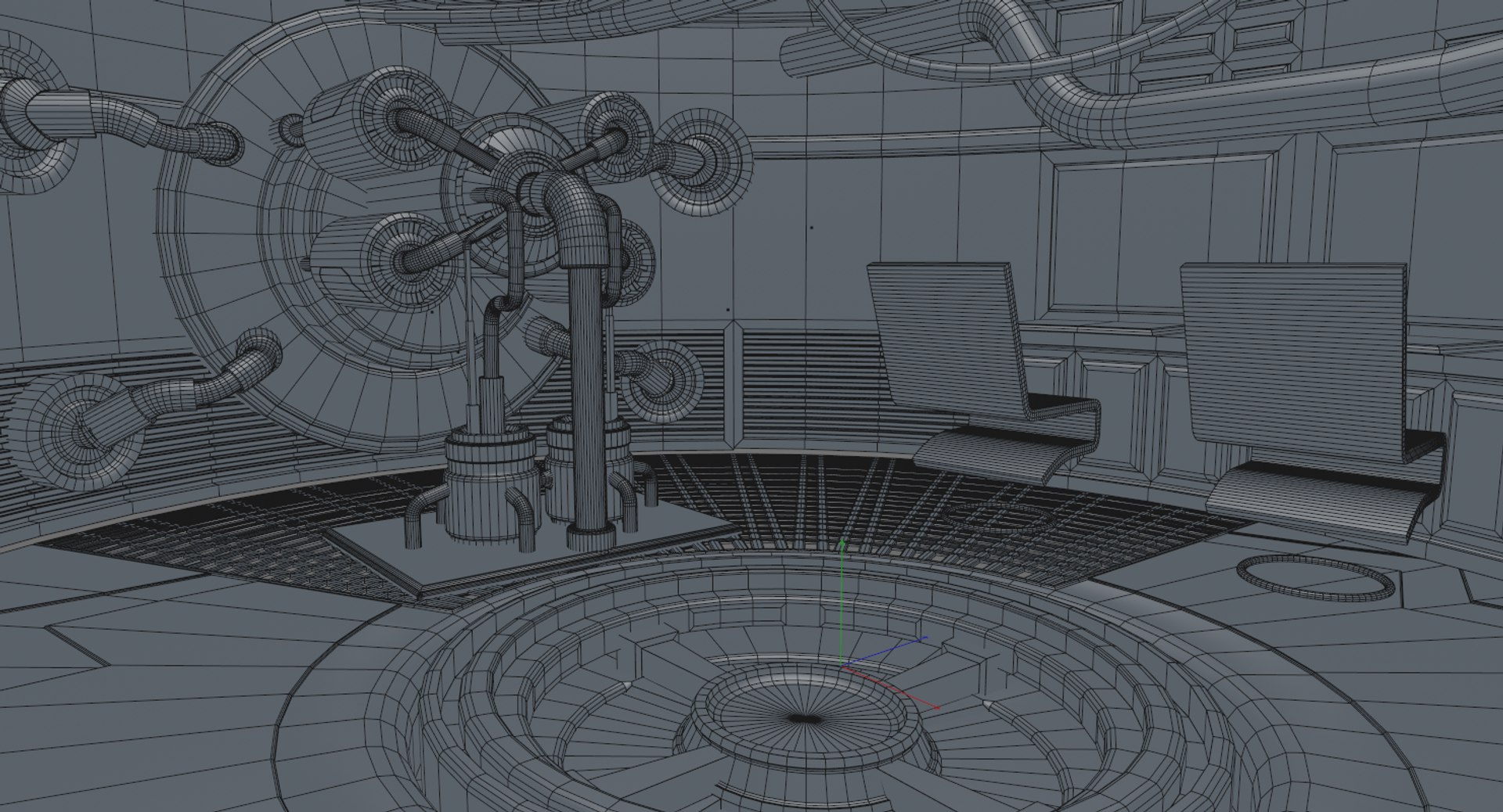 Sci Fi Room 3D Model - TurboSquid 1564349