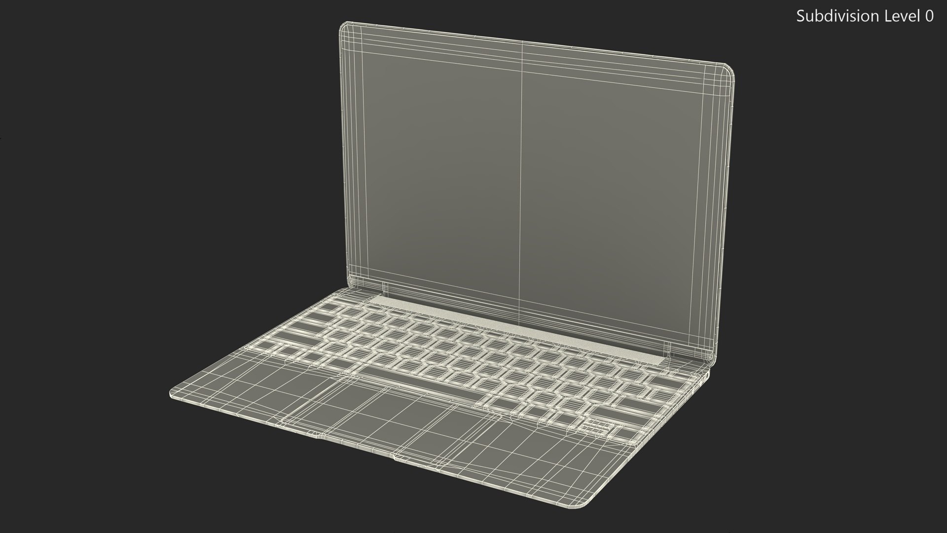 3D Sleek Modern Laptop - TurboSquid 2263576