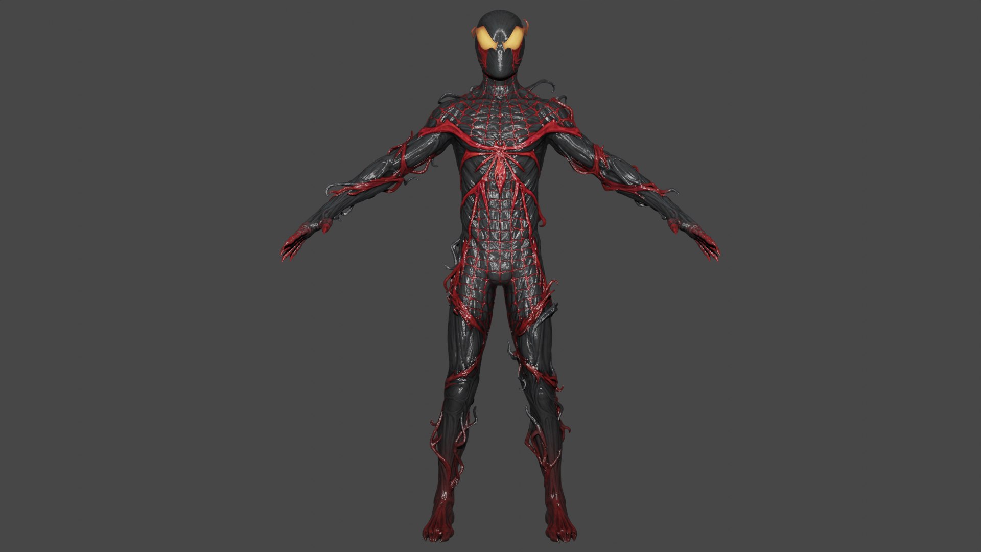 3D Miles Absolute Carnage Model - TurboSquid 2188635