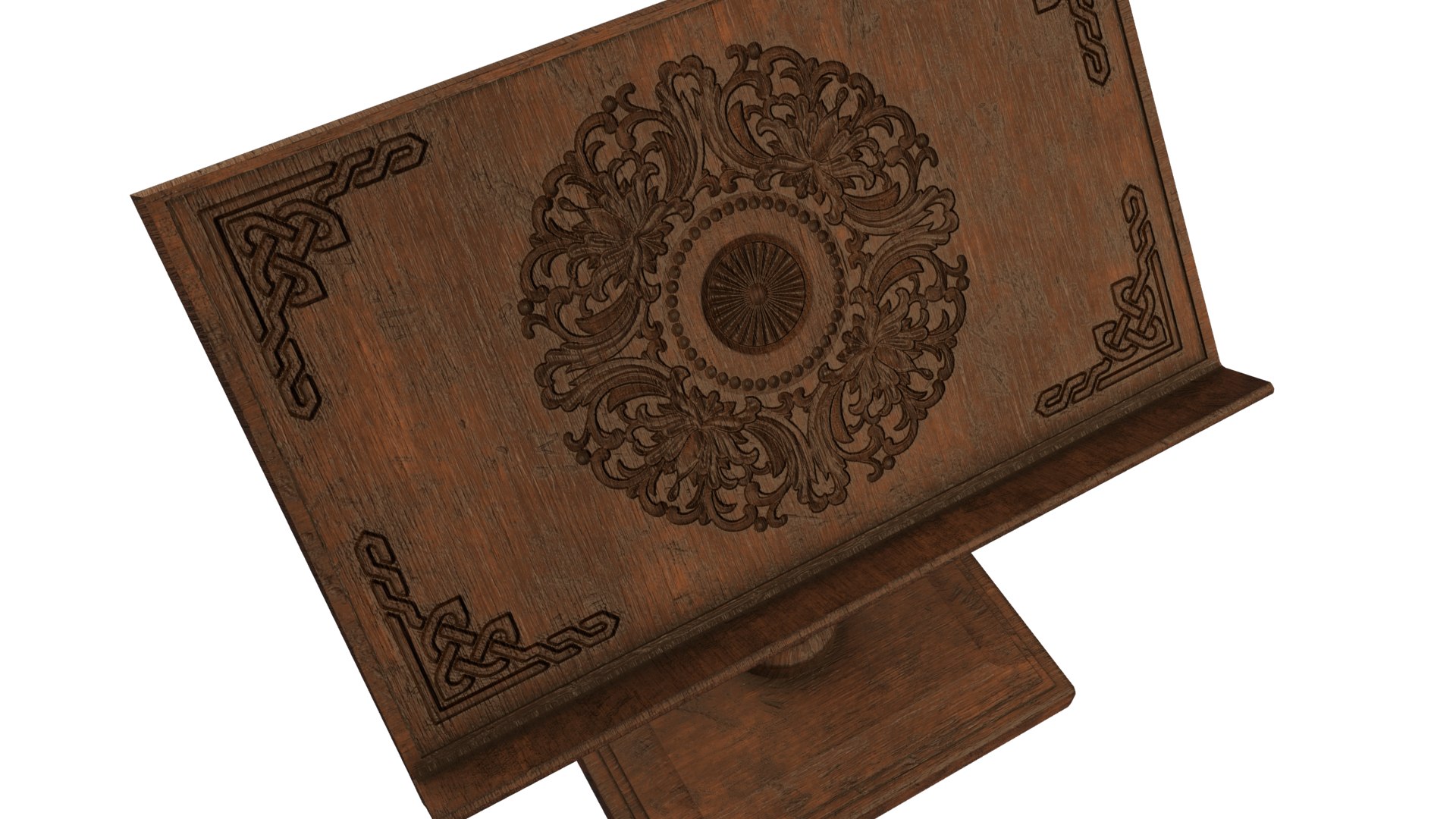 Book Stand 3D - TurboSquid 2024700