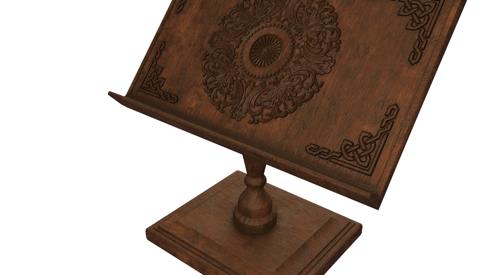 Book Stand 3D - TurboSquid 2024700