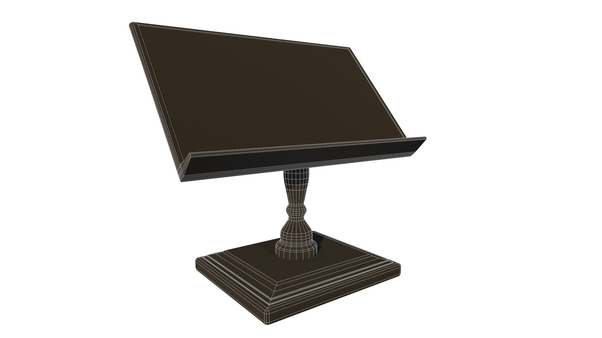 Book Stand 3D - TurboSquid 2024700