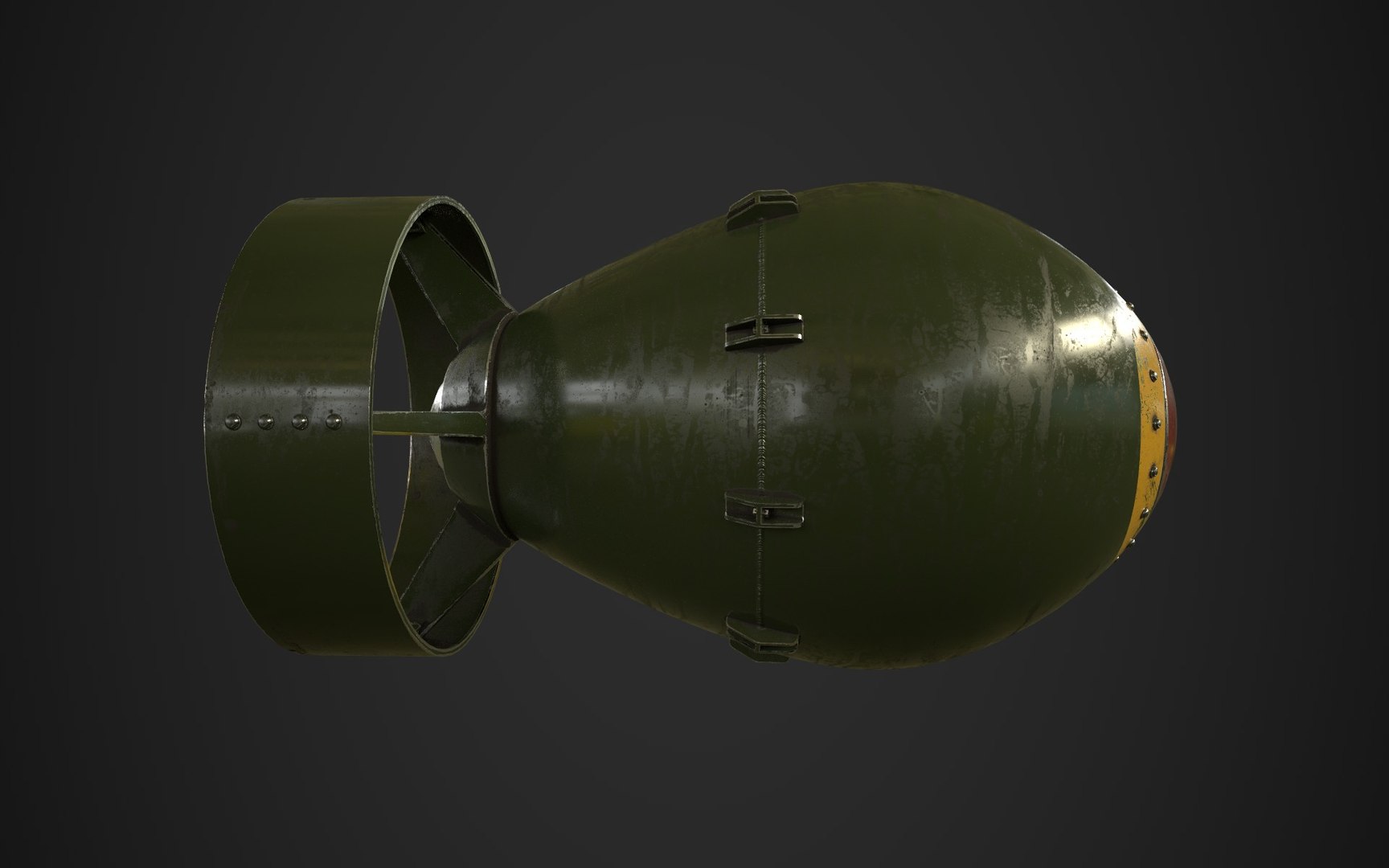 Nuclear Bomb 3D Model - TurboSquid 1783797