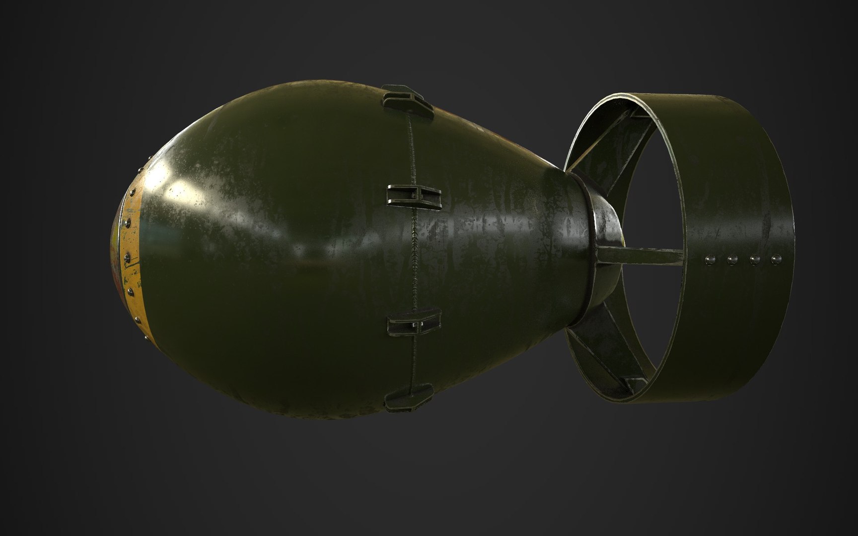 Nuclear Bomb 3D Model - TurboSquid 1783797