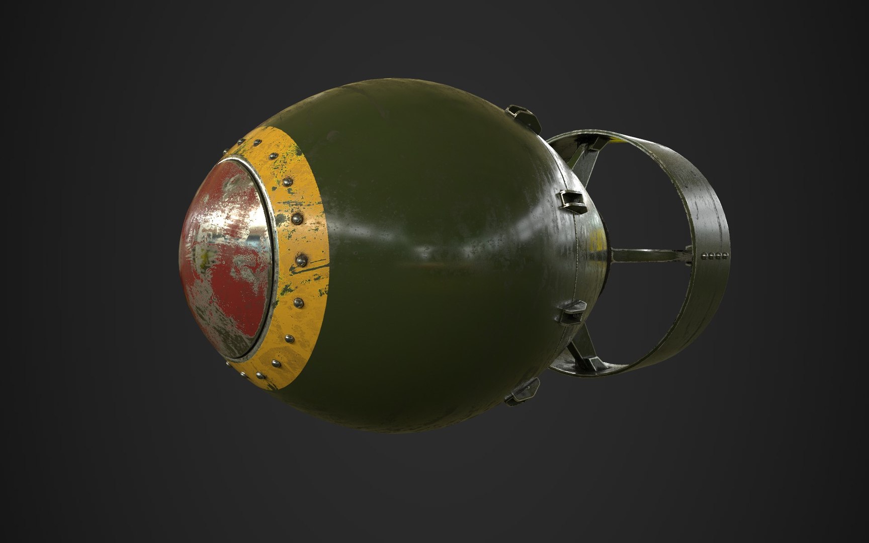 Nuclear Bomb 3D Model - TurboSquid 1783797