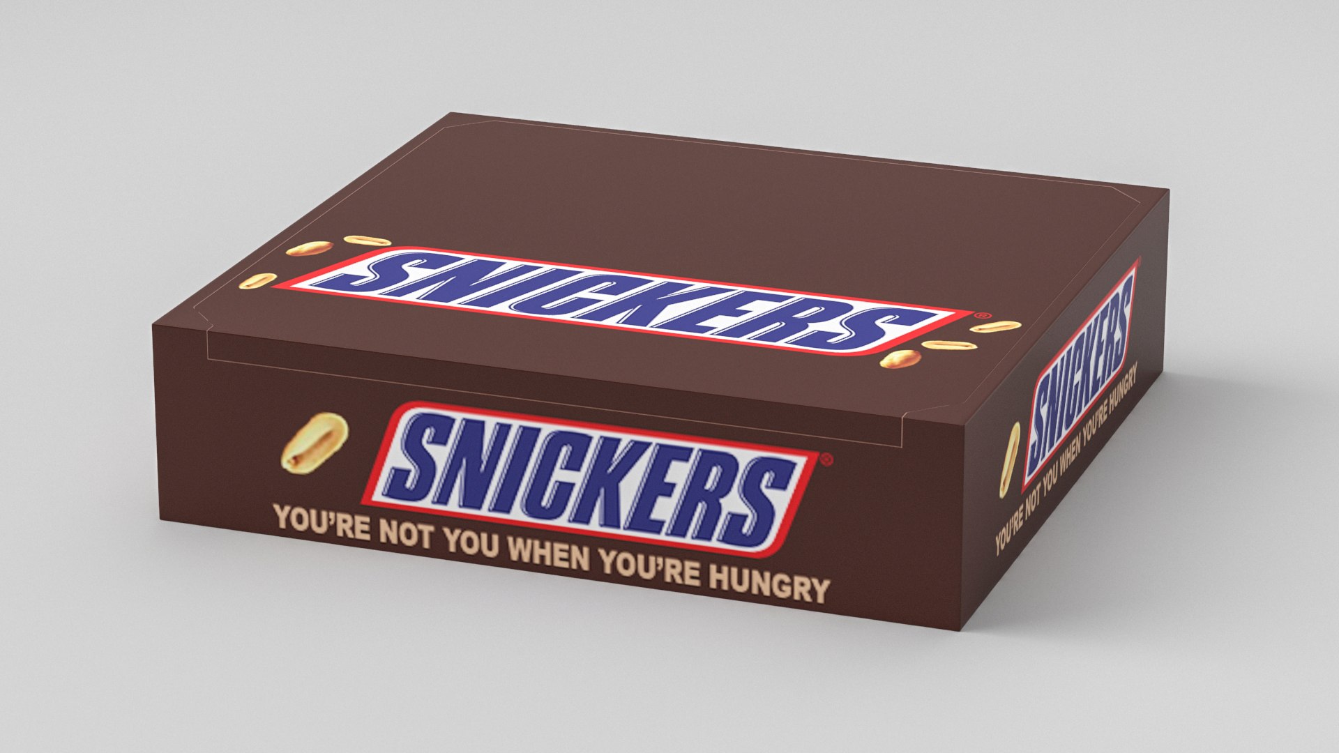Snickers Box 3D Model - TurboSquid 1688784