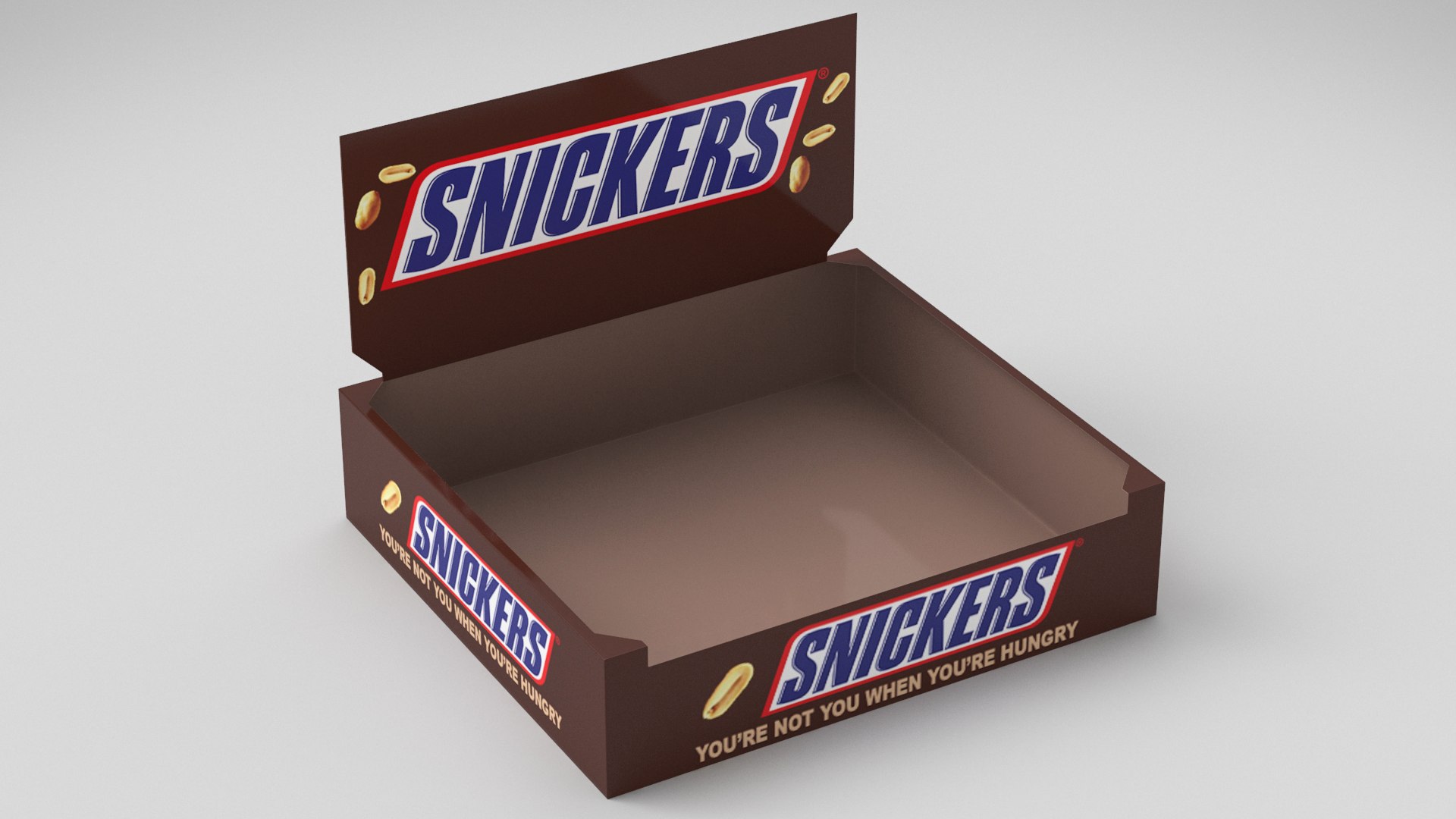 Snickers Box 3D Model - TurboSquid 1688784