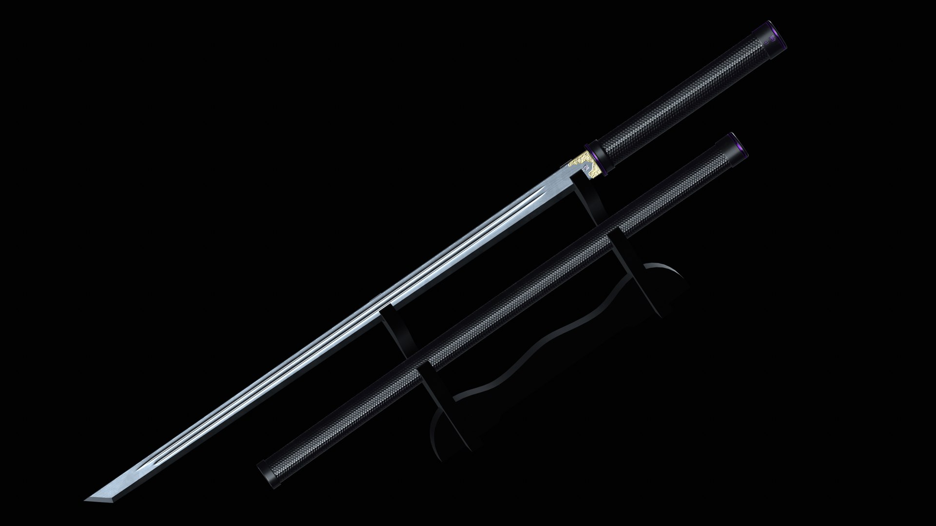 3D Pride Ninjato Sword - TurboSquid 2345519