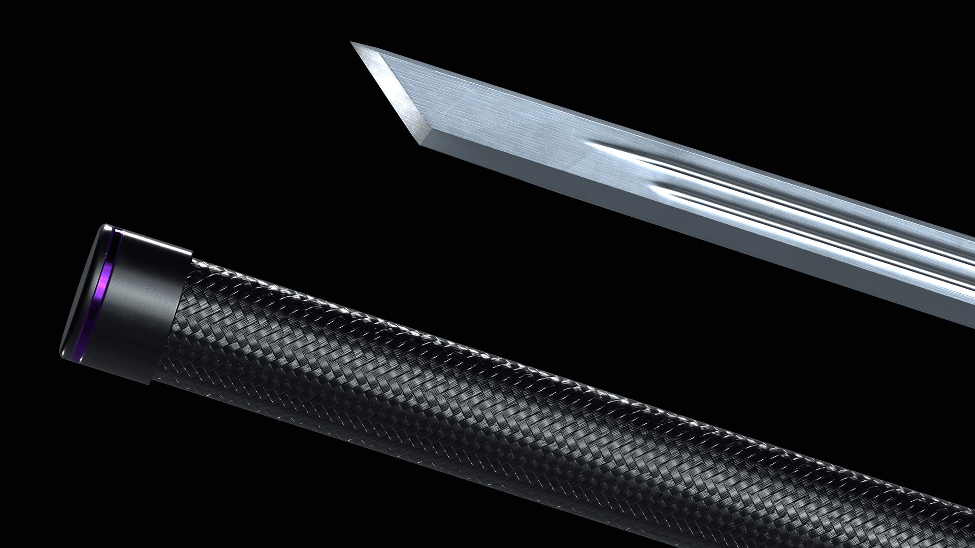 3D Pride Ninjato Sword - TurboSquid 2345519