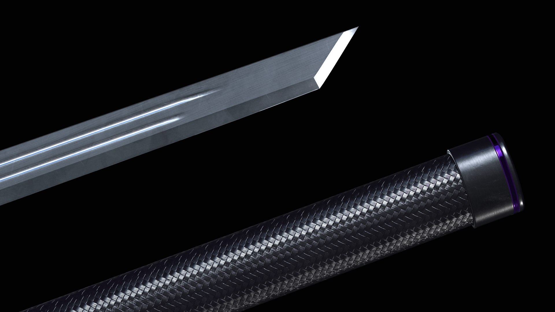 3D Pride Ninjato Sword - TurboSquid 2345519
