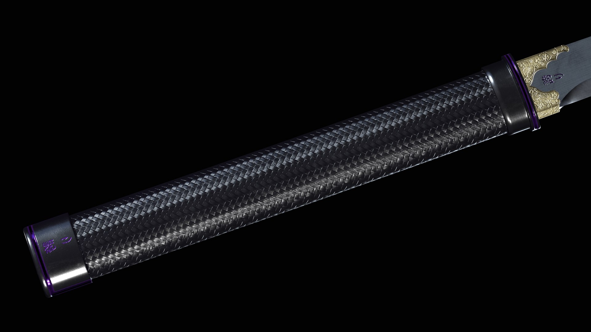 3D Pride Ninjato Sword - TurboSquid 2345519