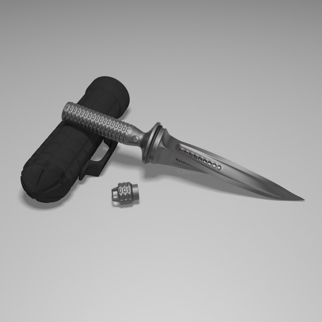 Jagdkommando Knife 3d Model