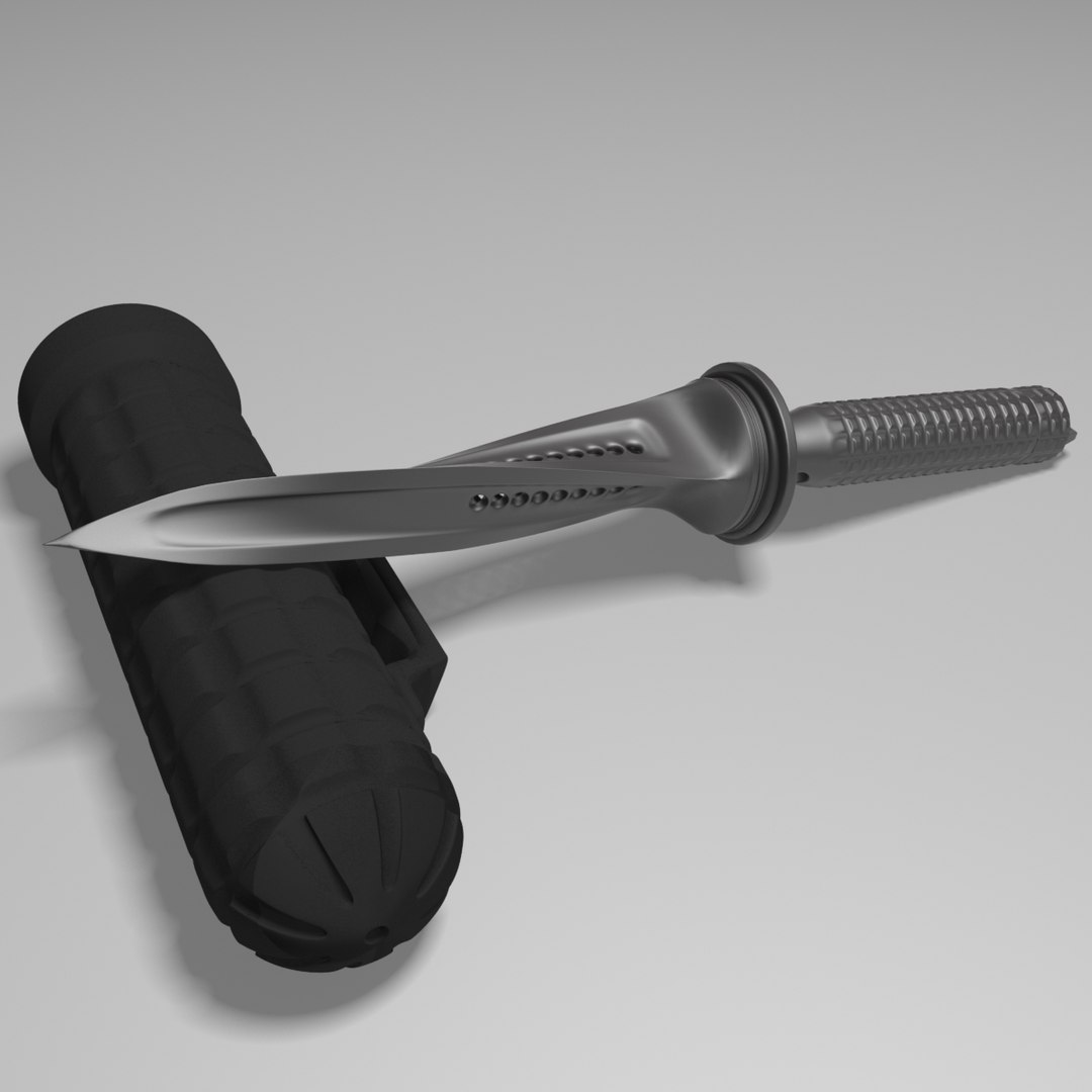 Jagdkommando Knife 3d Model