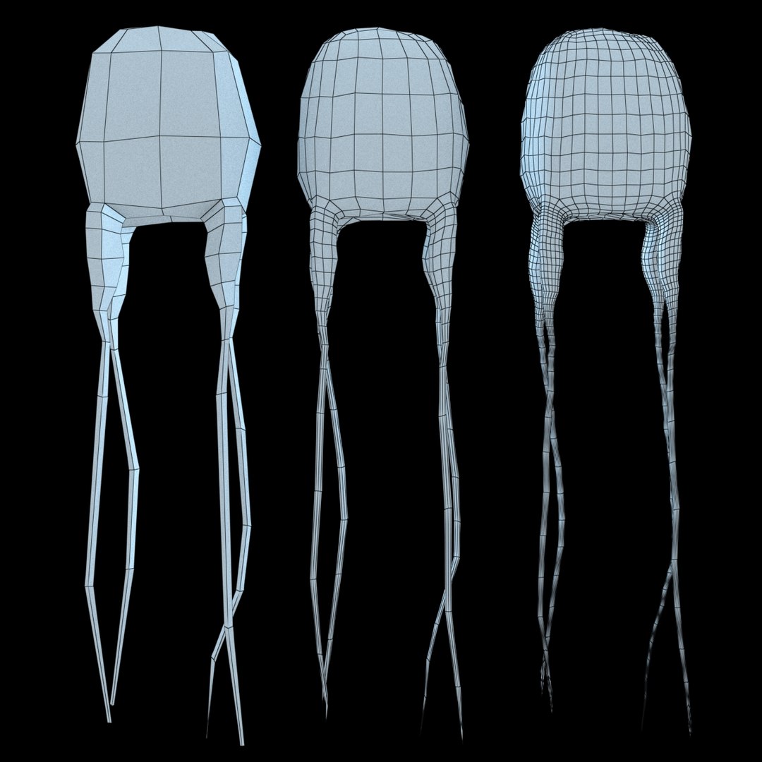 3D Box Jellyfish Cubozoa - TurboSquid 1446434