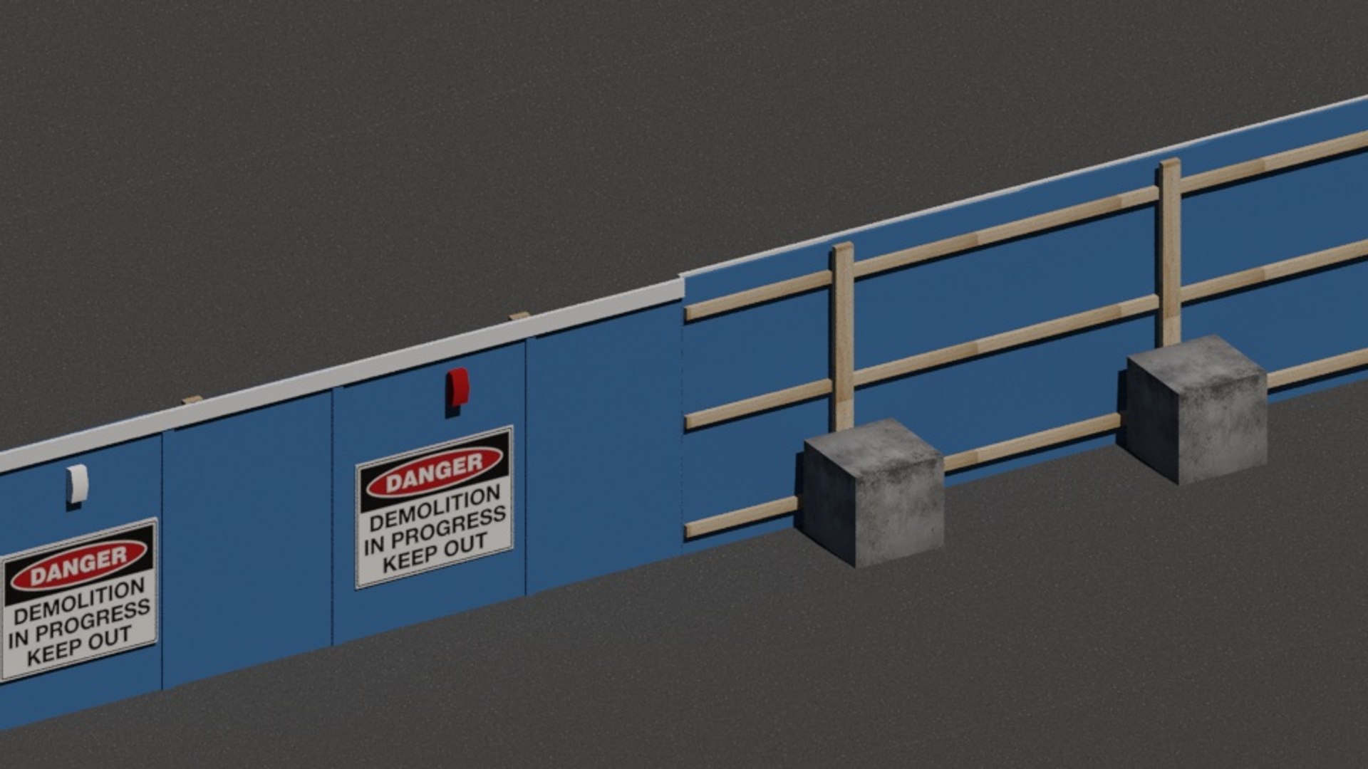 3d Construction Site Hoarding