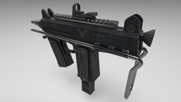 Cbj-ms smg futuristic 3D model - TurboSquid 1230037