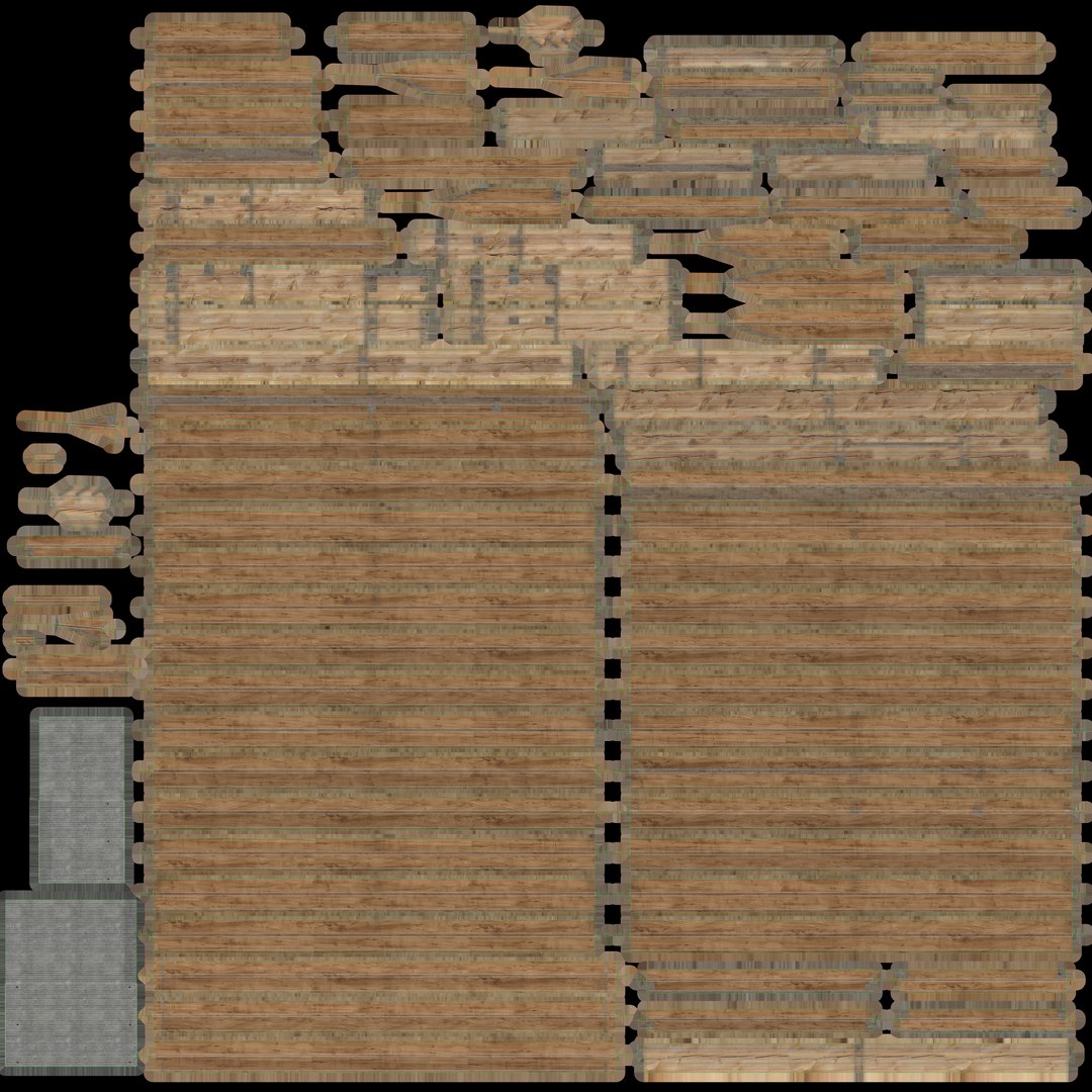 Veranda Wooden 2 3D Model Model - TurboSquid 1898636