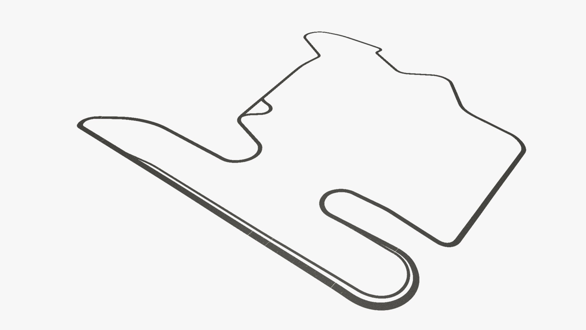 Hungaroring F1 Circuit - Simple 3D Model - TurboSquid 2090597